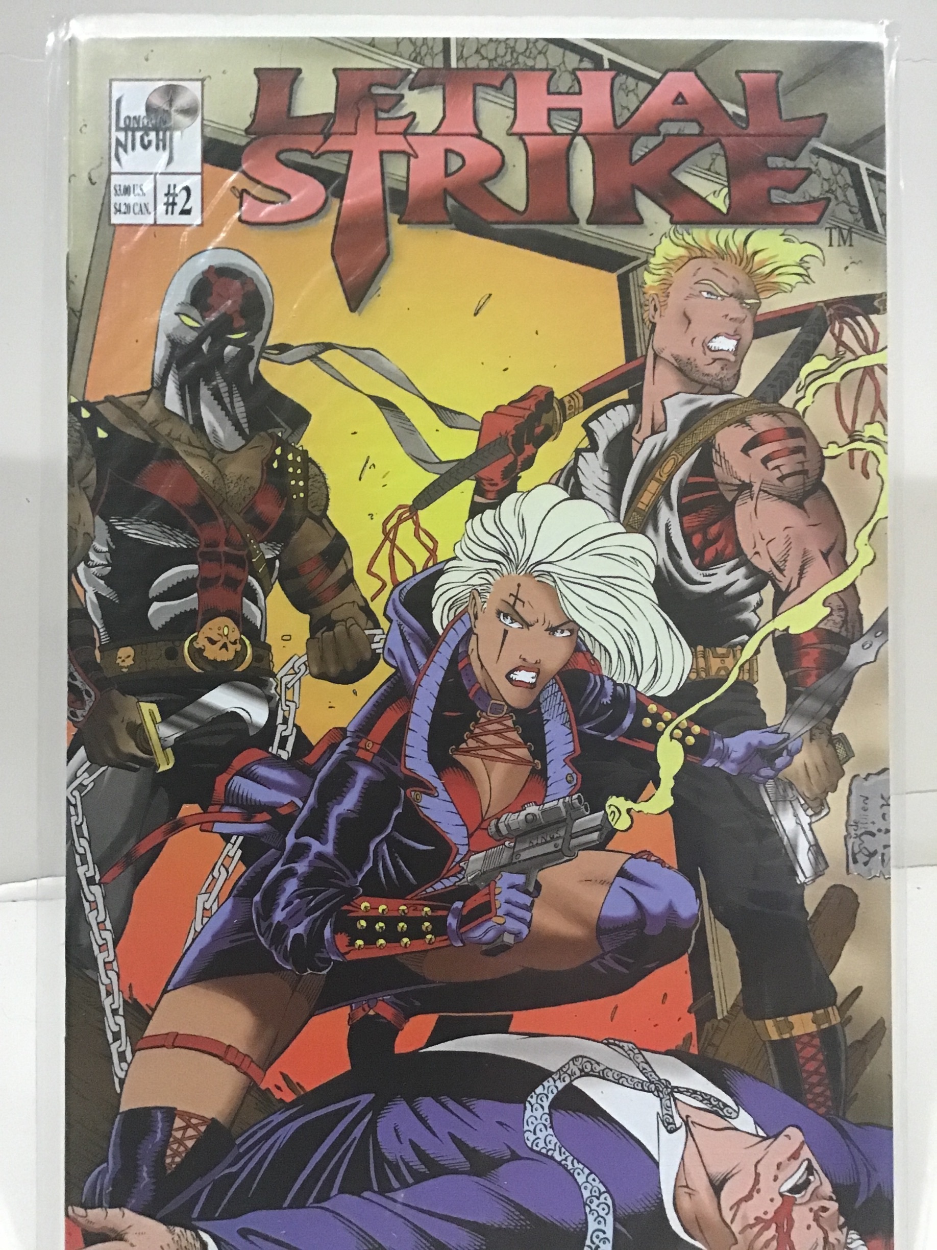 Lethal Strike #2 (1995) | Comic Books - Modern Age, London Night Studios / HipComic