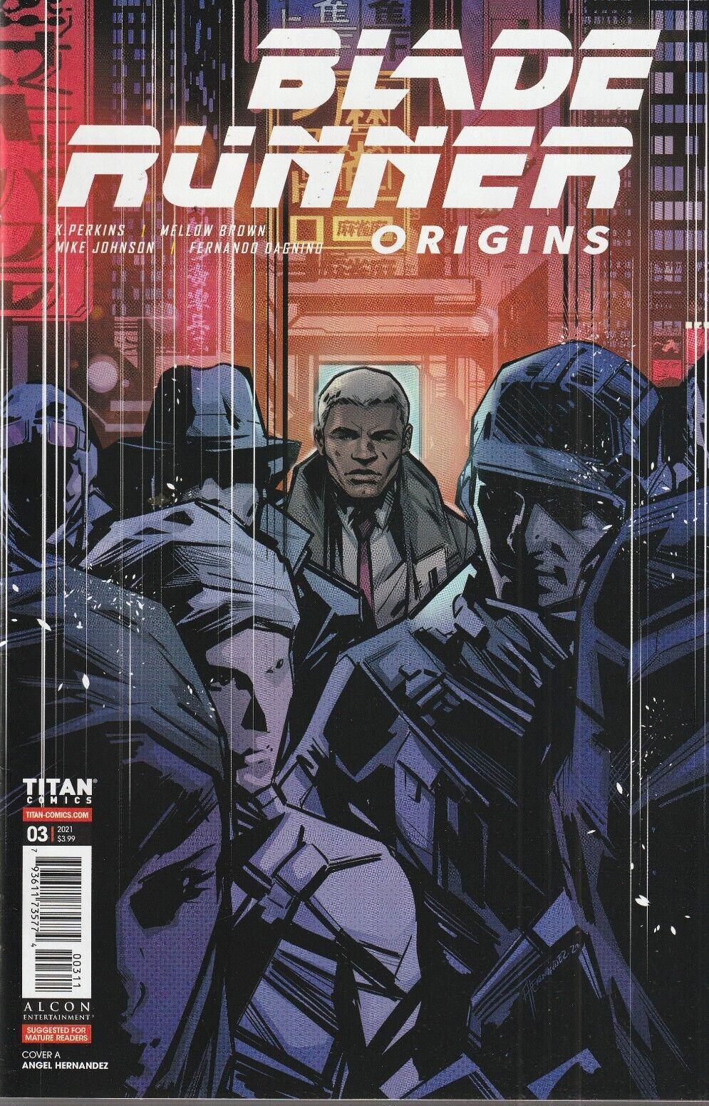 Blade Runner Origins # 3 Cover A NM- Titan Comics [V1] | International ...