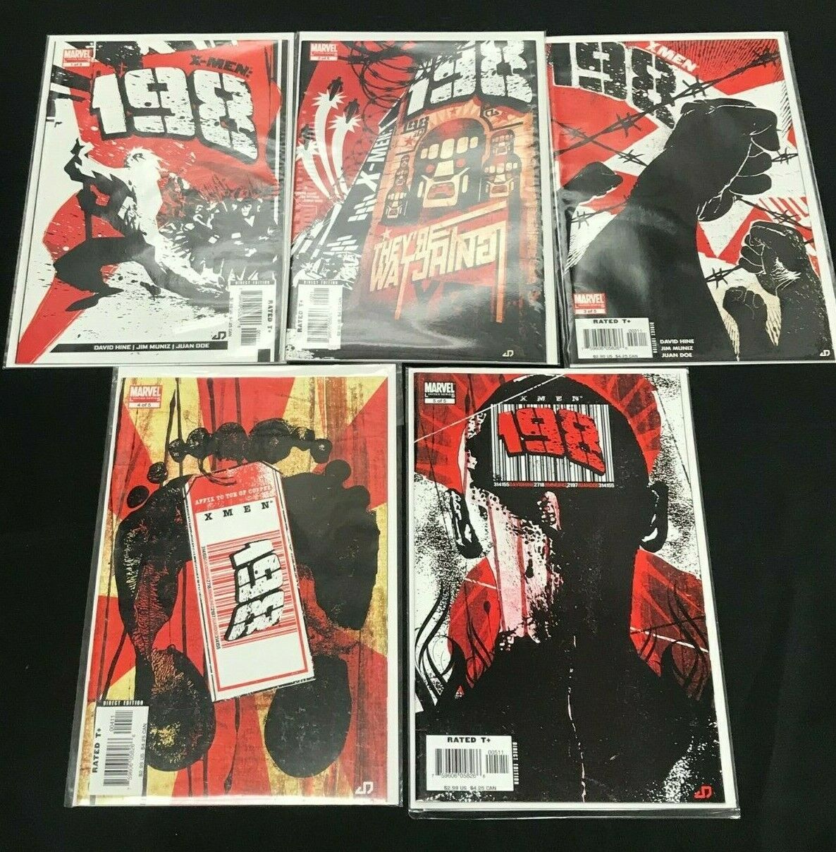 X-Men: 198 #1-5 5pc LOT (VF/NM) Complete Series!! 2006 | Comic Books ...