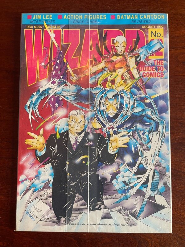 Wizard Guide To Comics # 12 Comic Book Magazine August 1992 Jim Lee ...