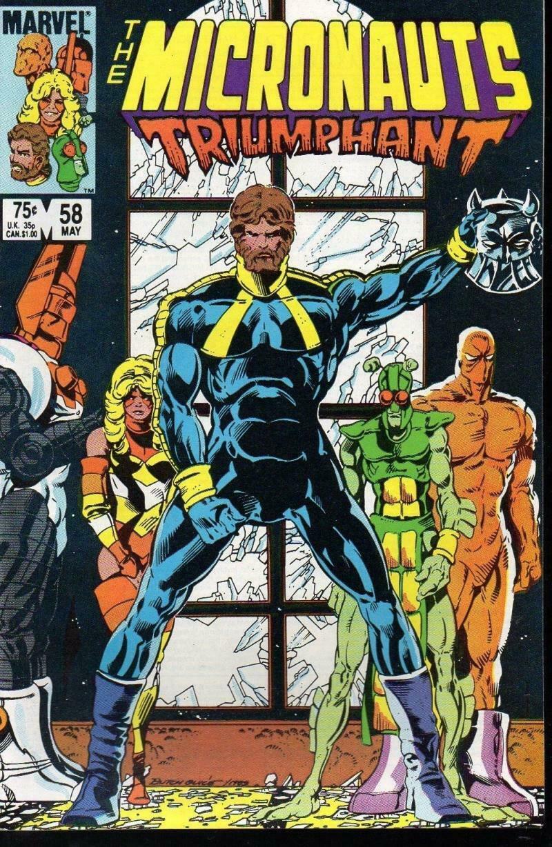 MICRONAUTS #58, NM-, Bug, Devil, Marvel, 1979 1984 more Marvel in store ...