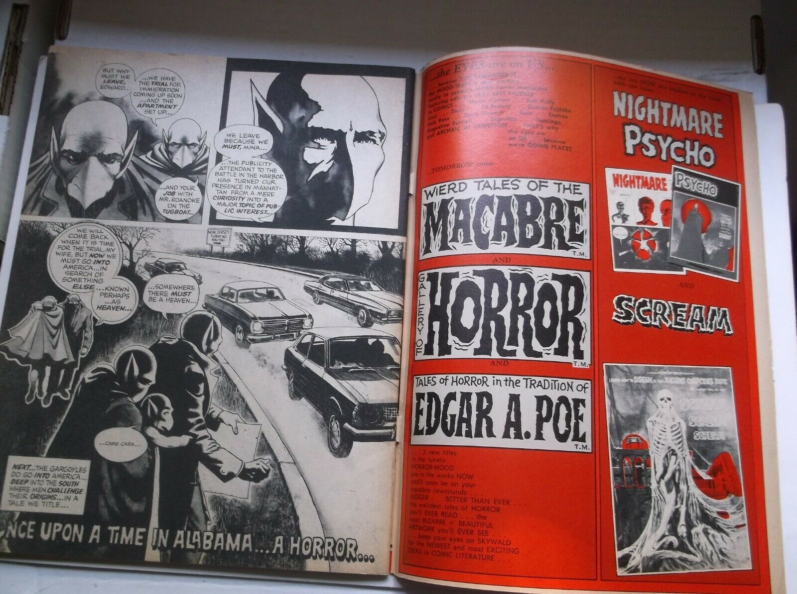 Skywald: Nightmare #14, Awesome Sci-Fi Creepy Cover, 1973, FN (6.0 ...