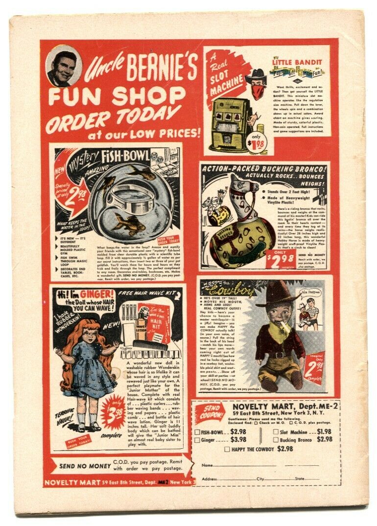 Thunda #2 1952- 1st Cave Girl- Spicy GGA cover VG | Comic Books ...