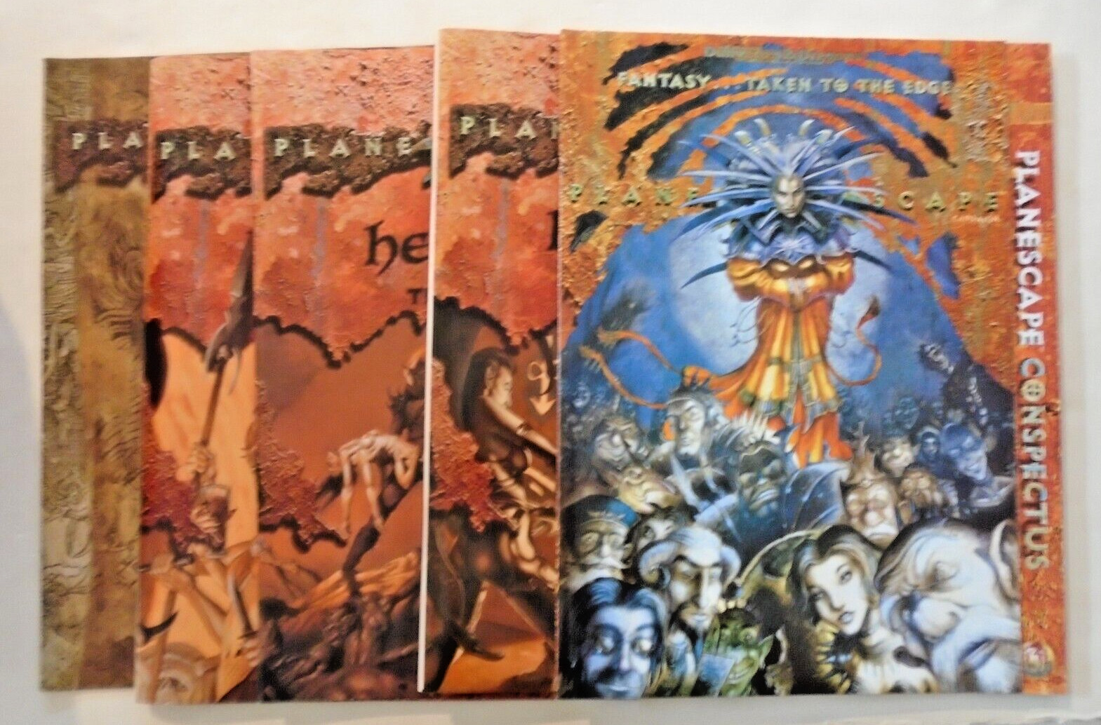 *AD&D Planescape Hellbound: The Blood War & Conspectus Complete | Comic ...