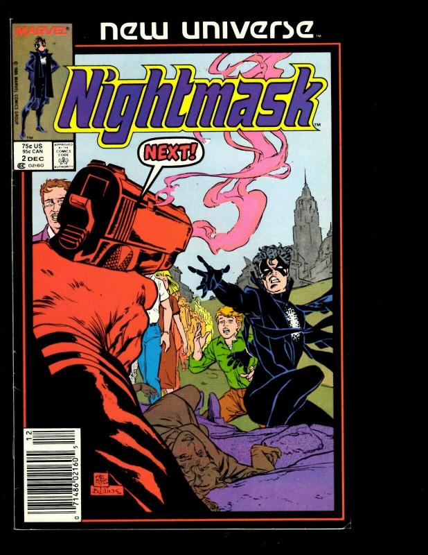 Lot Of 12 Marvel Comics Nightmask # 1 2 3 4 5 7 9 10 11 12 Merc # 3 4 ...