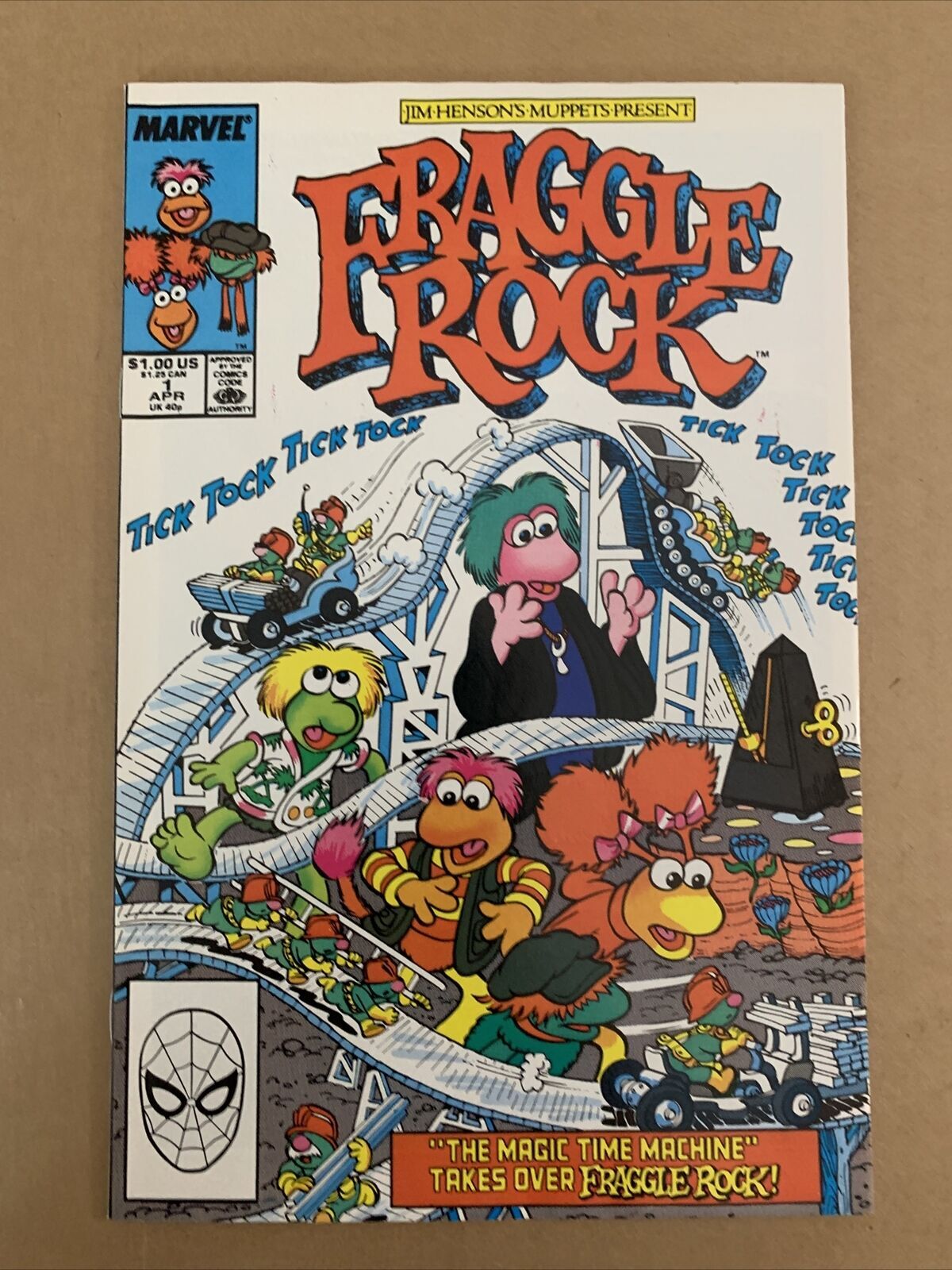 Fraggle Rock #1 (First Appearance Cartoon Muppets) [Marvel Comics 1988 ...