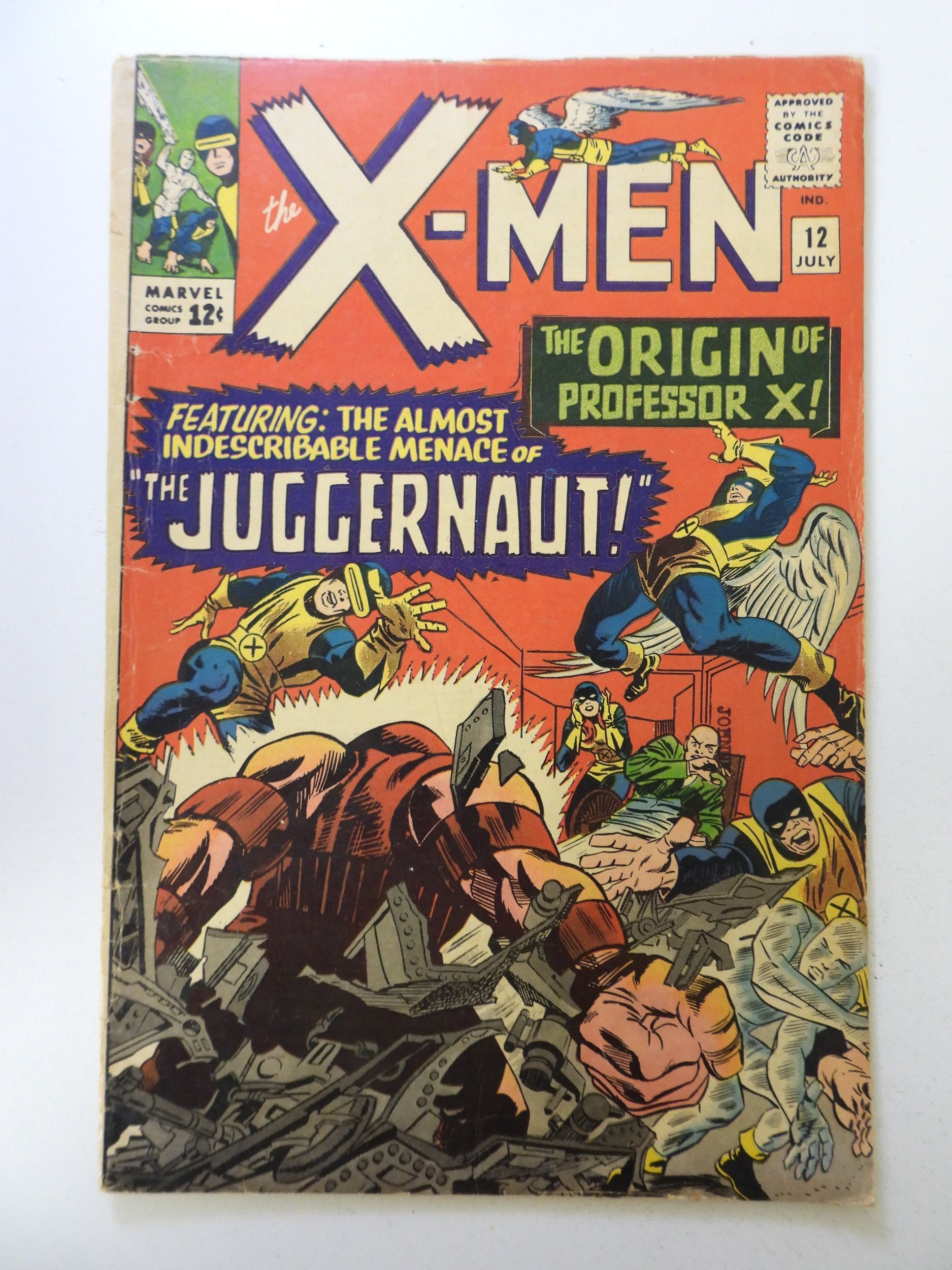 The X-Men #12 (1965) 1st appearance of Juggernaut VG/FN condition ...
