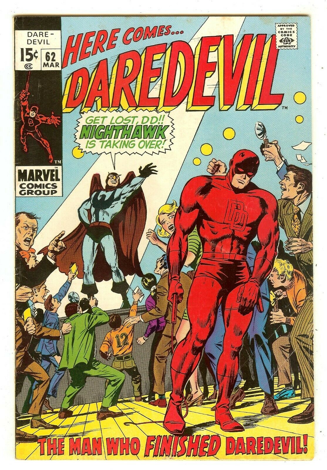 Daredevil 62 Origin Nighthawk | Comic Books - Bronze Age, Marvel ...