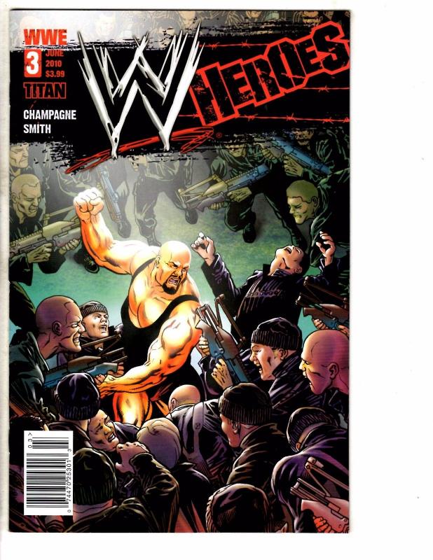 7 Indy Comics # 3 2 4 5 6 WWE Heroes Anne Rice Servant Crazies North 40 ...