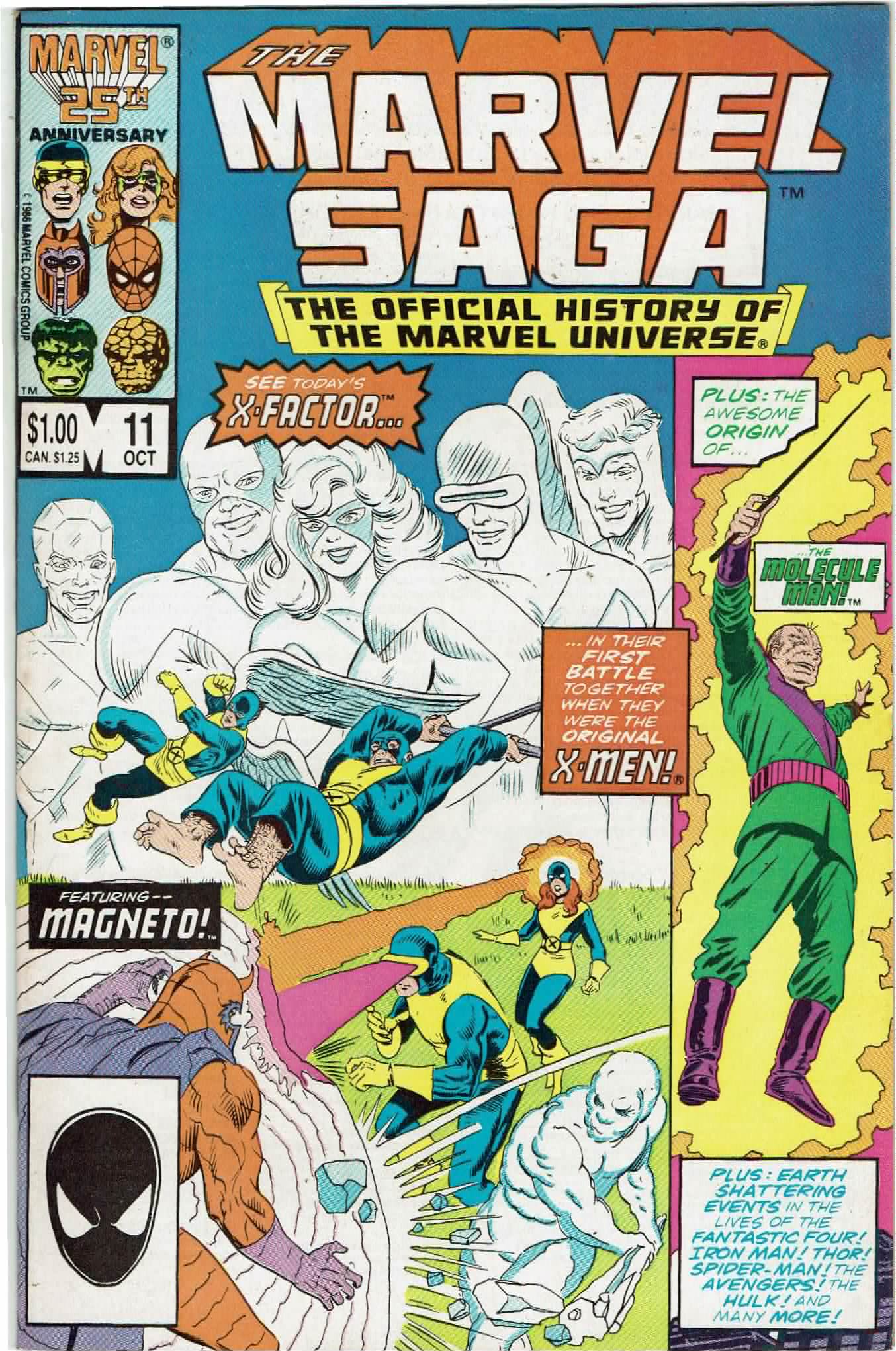 The Marvel Saga The Official History of the Marvel Universe #11 NM ...