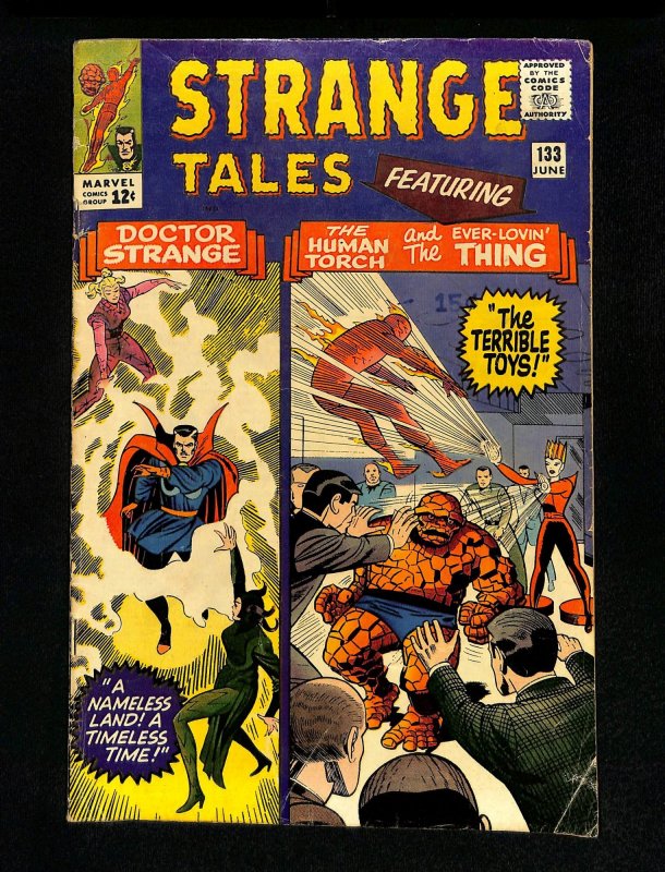 Strange Tales #133 Dr Strange! Human Torch! | Full Runs & Sets, Marvel ...