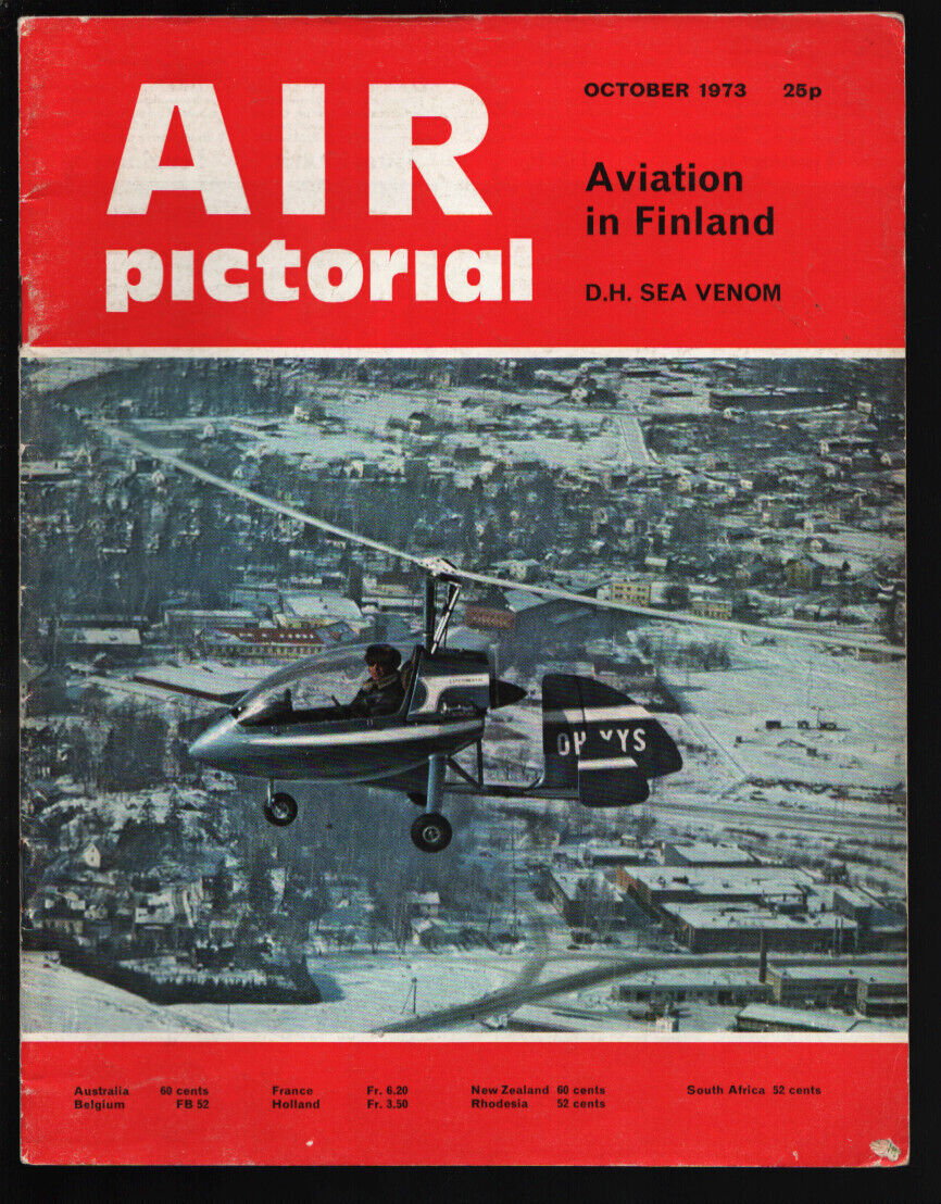 Sir Pictorial 10/1973-Aviation in Finland-Helicopter cover-Photos ...
