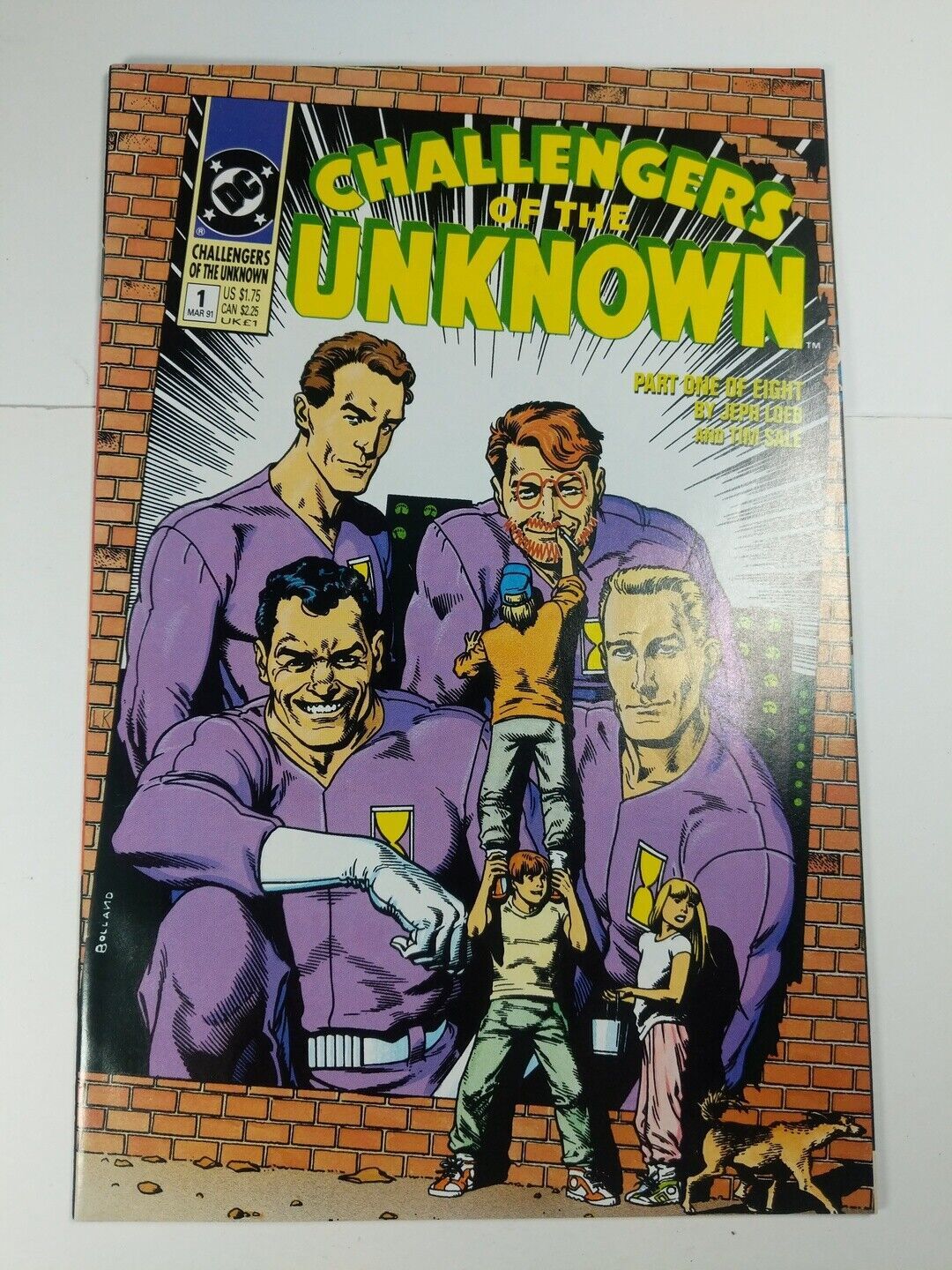 Challengers of the Unknown #1 (of 8) VF+ 1991 DC Comics C134A | Comic ...