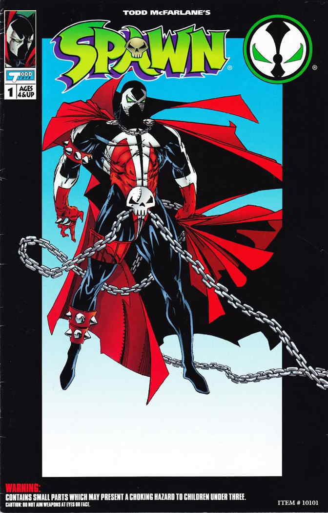 Spawn Figure #1 GD ; Image | low grade comic 10101 Todd McFarlane's ...