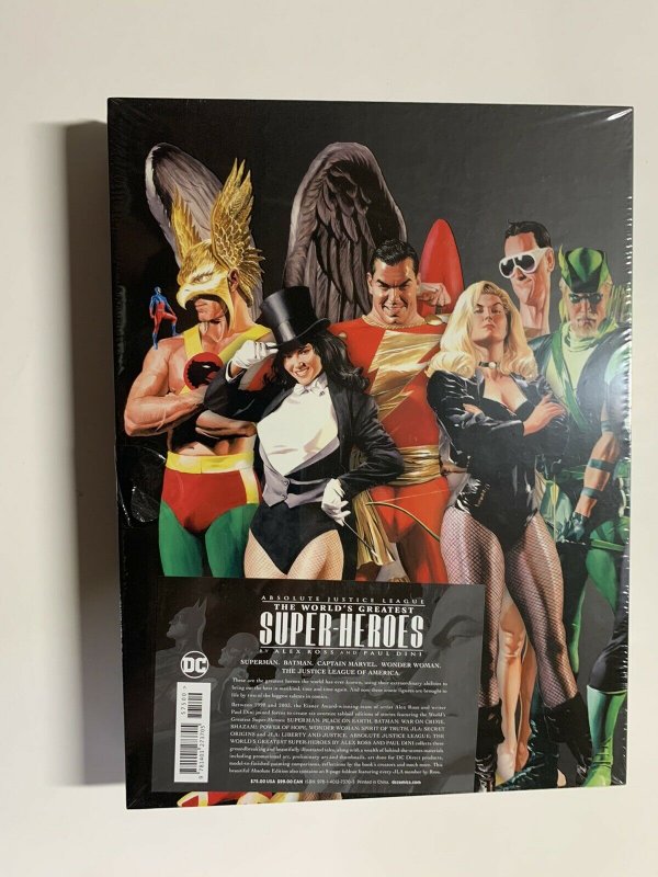Absolute Justice League Worlds Greatest Super-heroes Mint Sealed Dc Hc ...