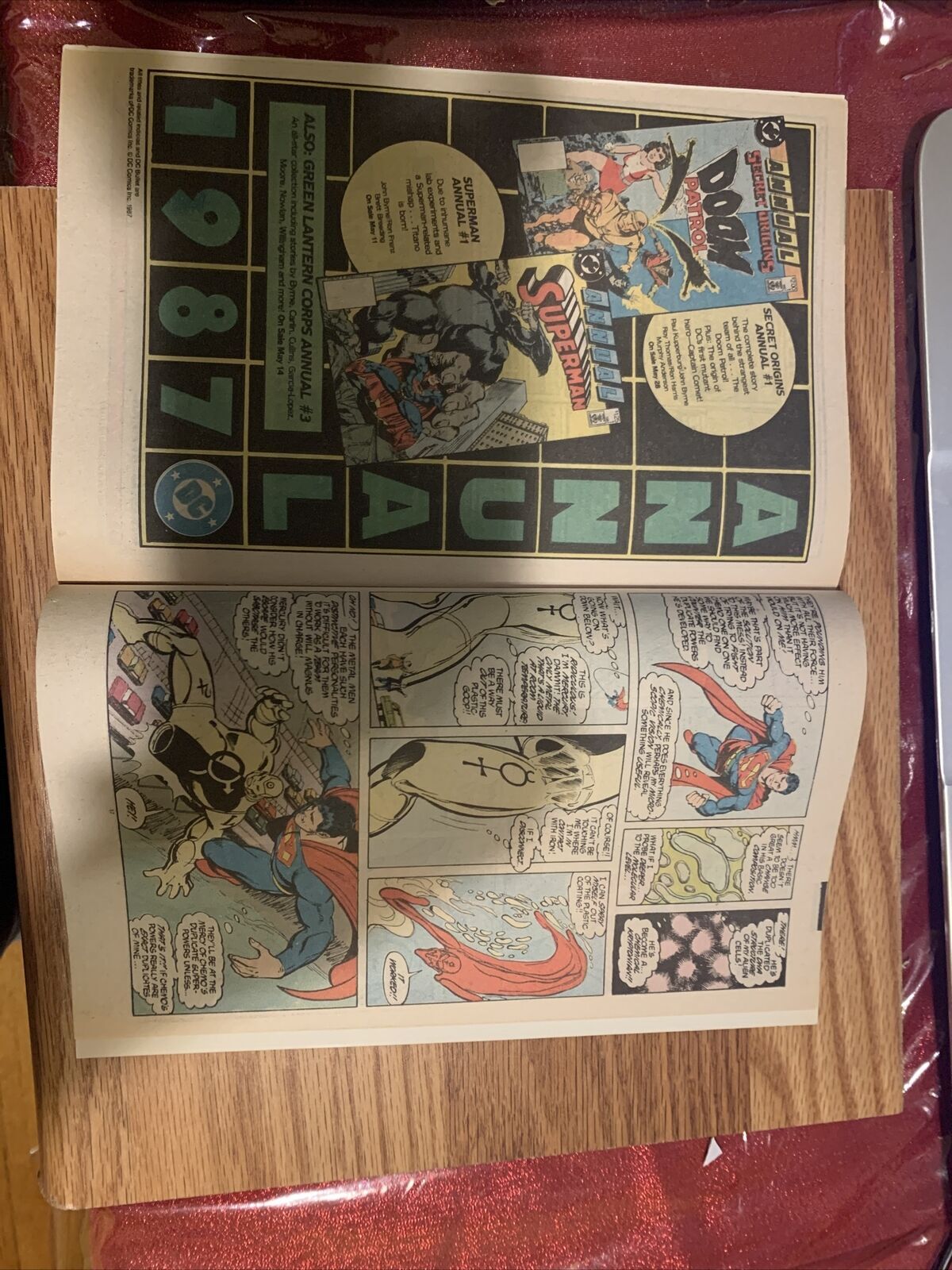 Action Comics Superman & The Metal Men 590- | Comic Books - Copper Age ...