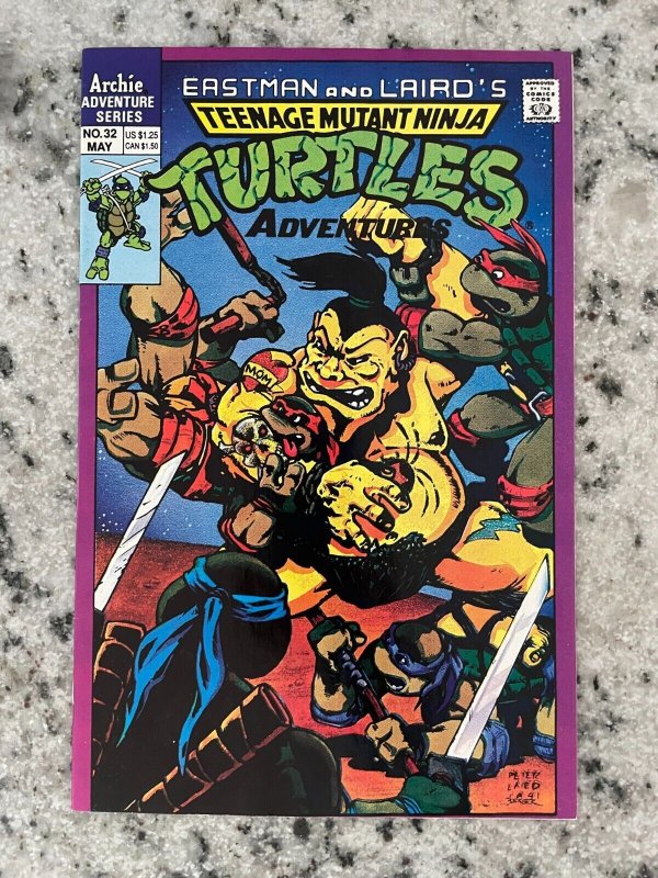 Teenage Mutant Ninja Turtles Adventures # 32 NM- Archie Comic Book ...