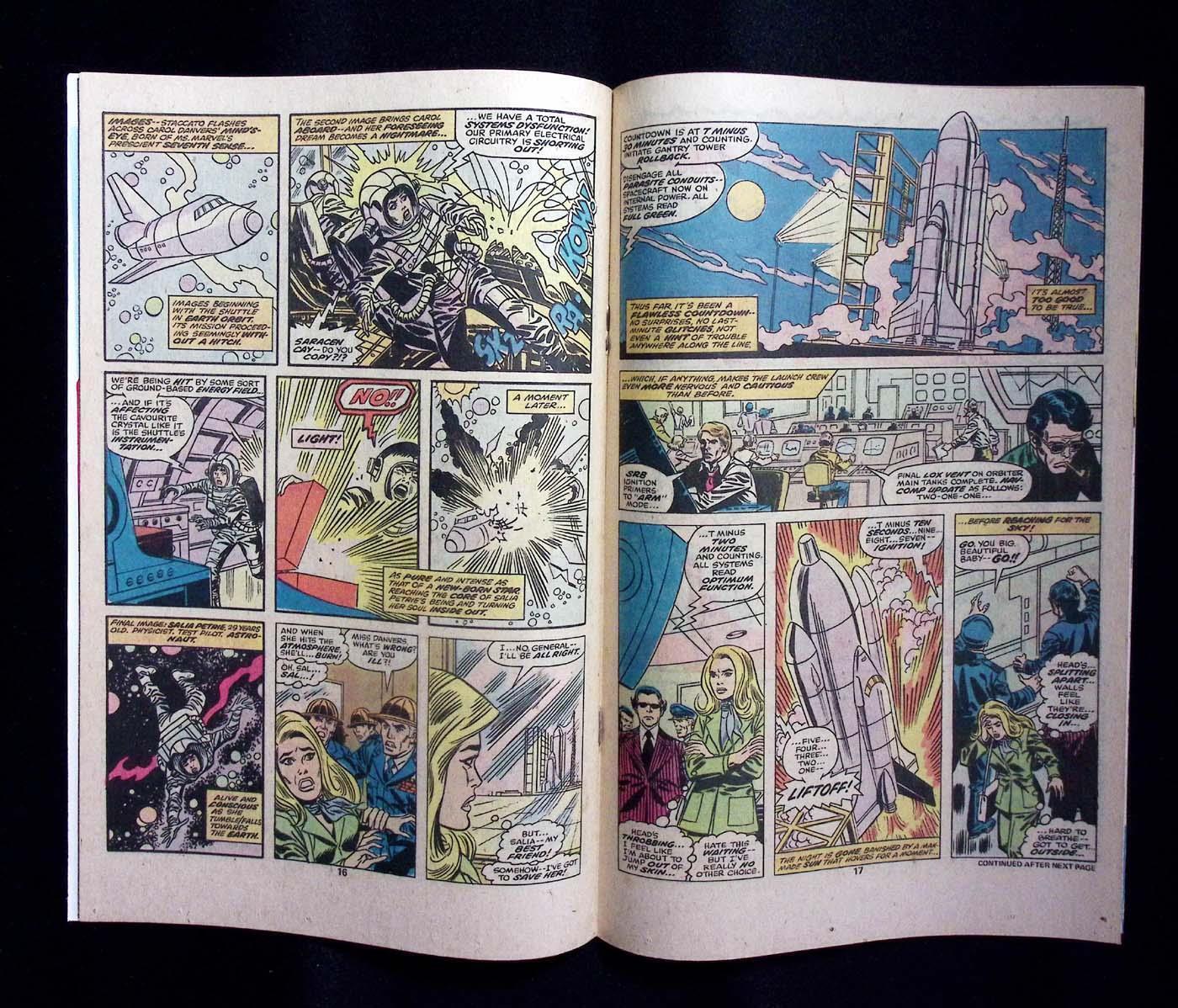 Ms. Marvel #11 (Nov 1977, Marvel) Chris Claremont, Elementals 1st ...