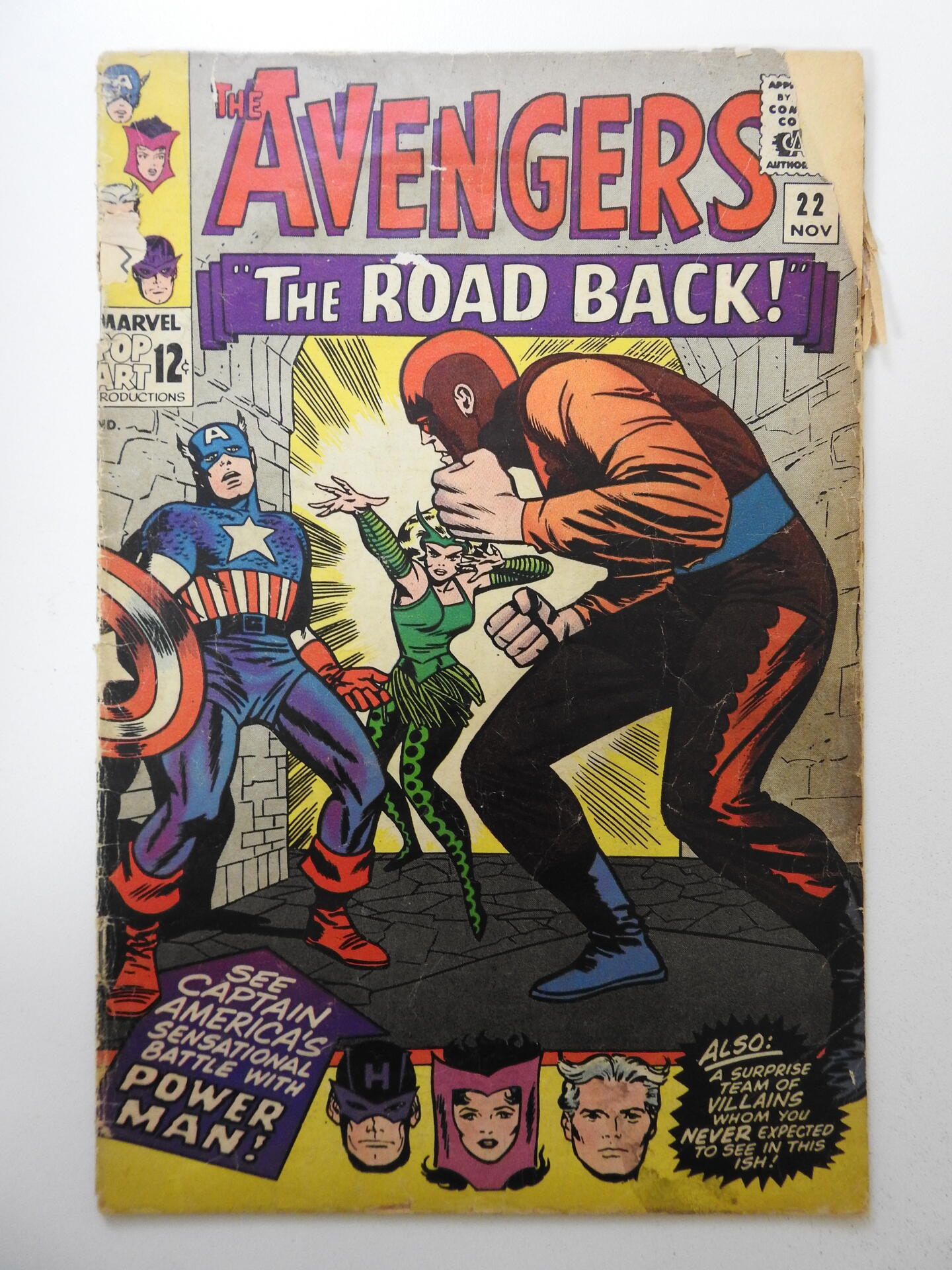 The Avengers #22 (1965) GD Condition! | Comic Books - Silver Age ...