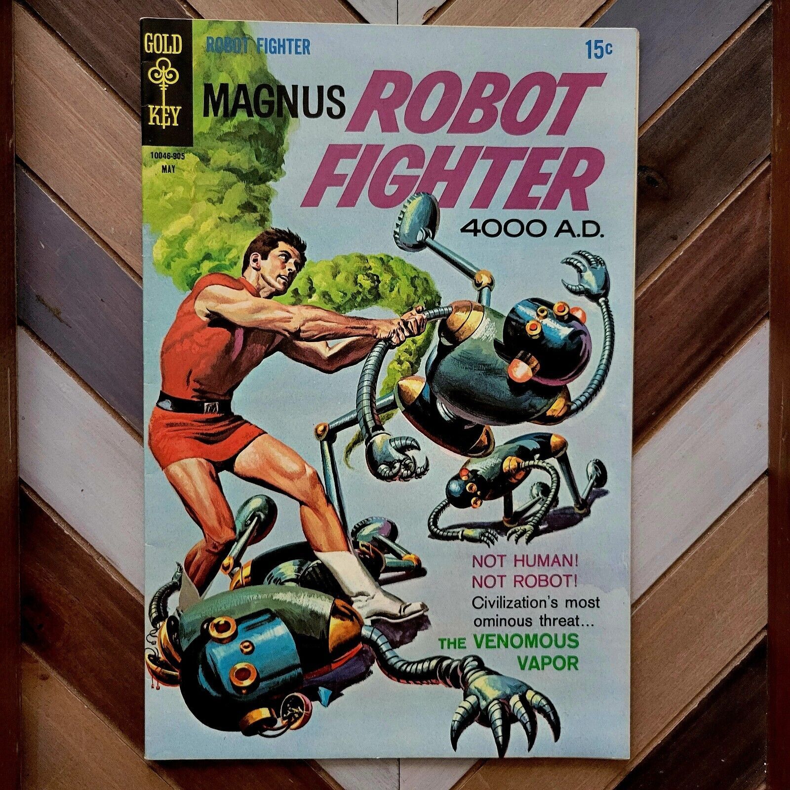 Magnus ROBOT FIGHTER 4000 AD #26 FN (Gold Key 1969) "Venomous Vapor" 15 ...