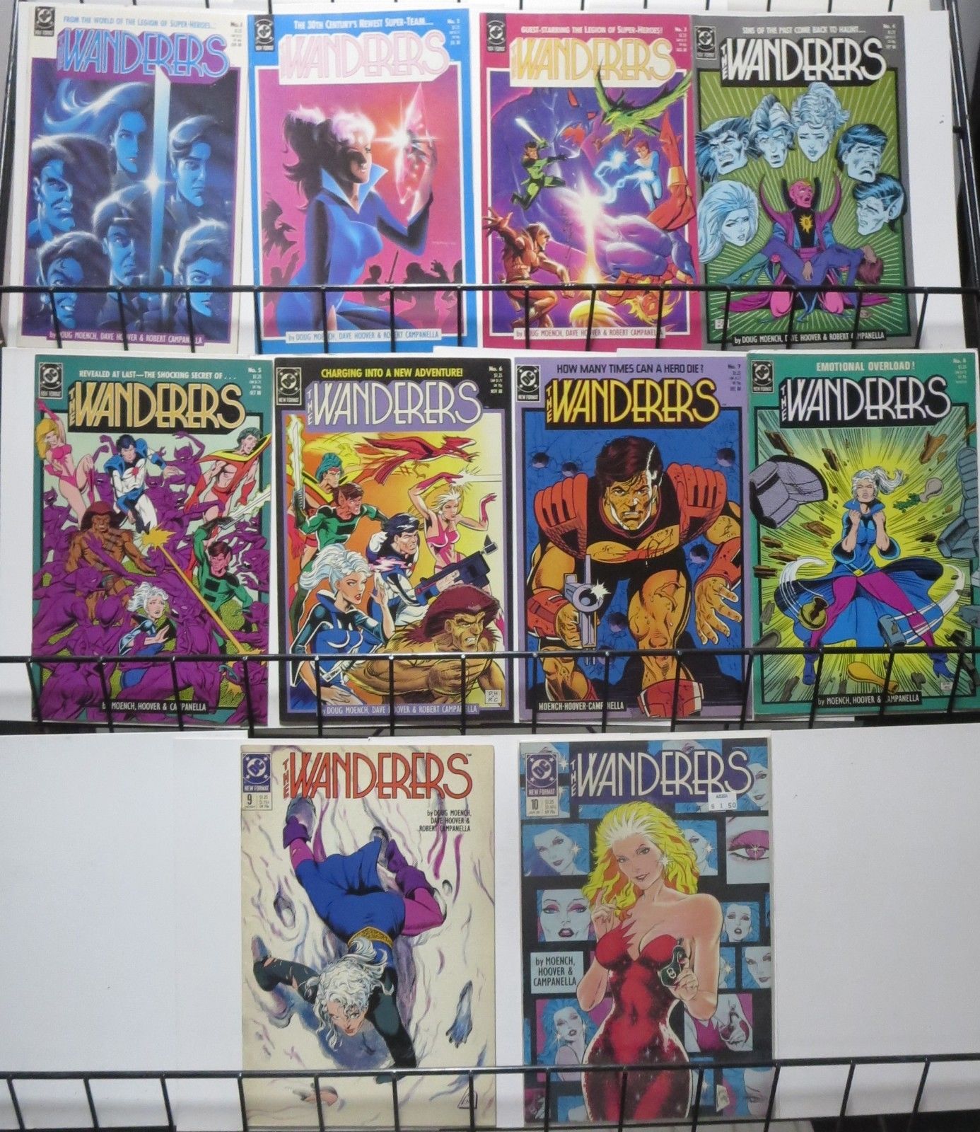 THE WANDERERS #1-10(DC, 1988)Mid-Eighties, New Format Legion of ...
