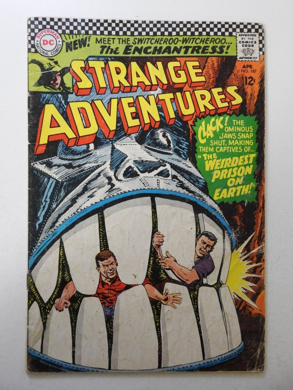 Strange Adventures #187 (1966) GD+ Condition see description | Comic ...