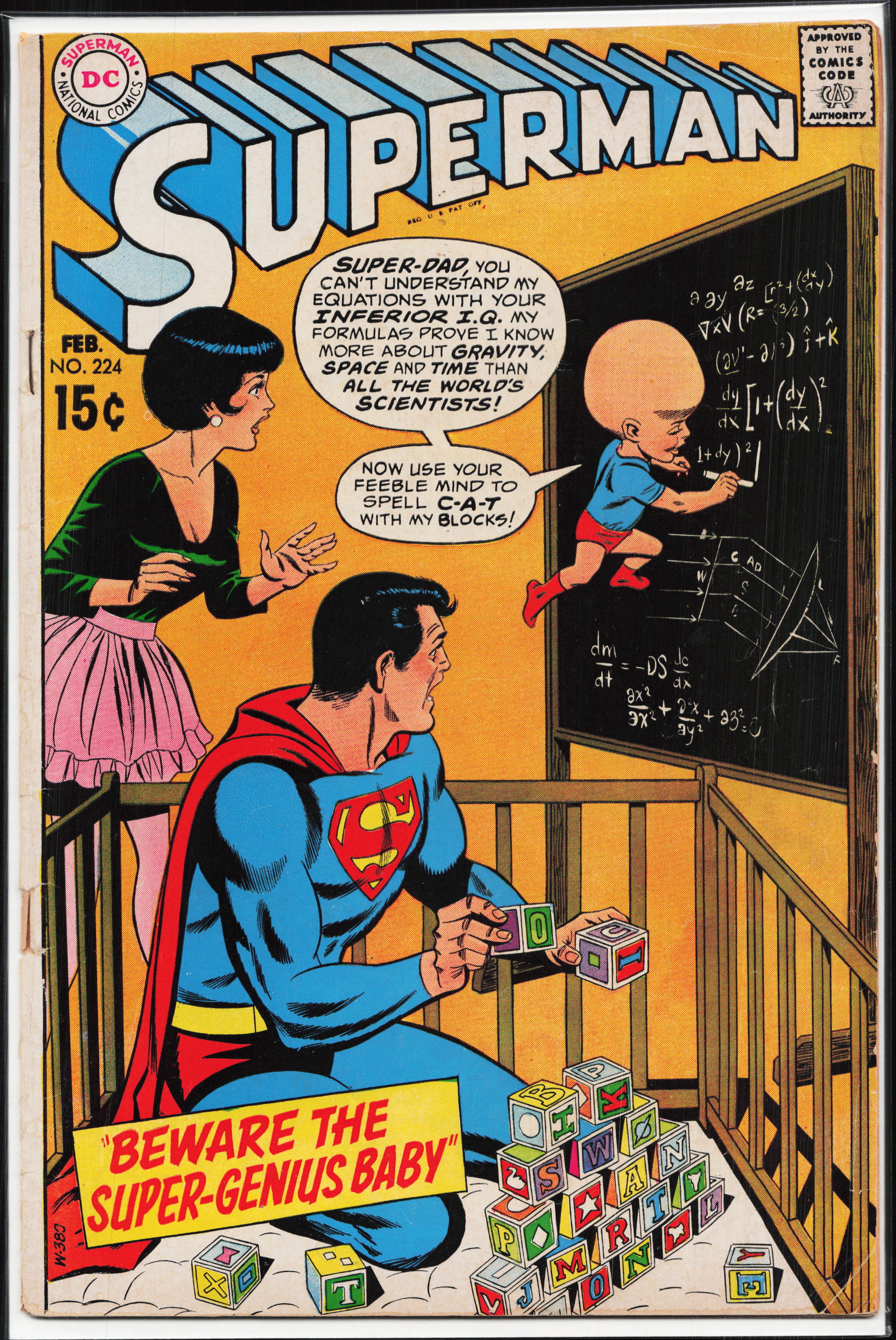 Superman #224 (1970) Superman | Comic Books - Bronze Age, DC Comics ...