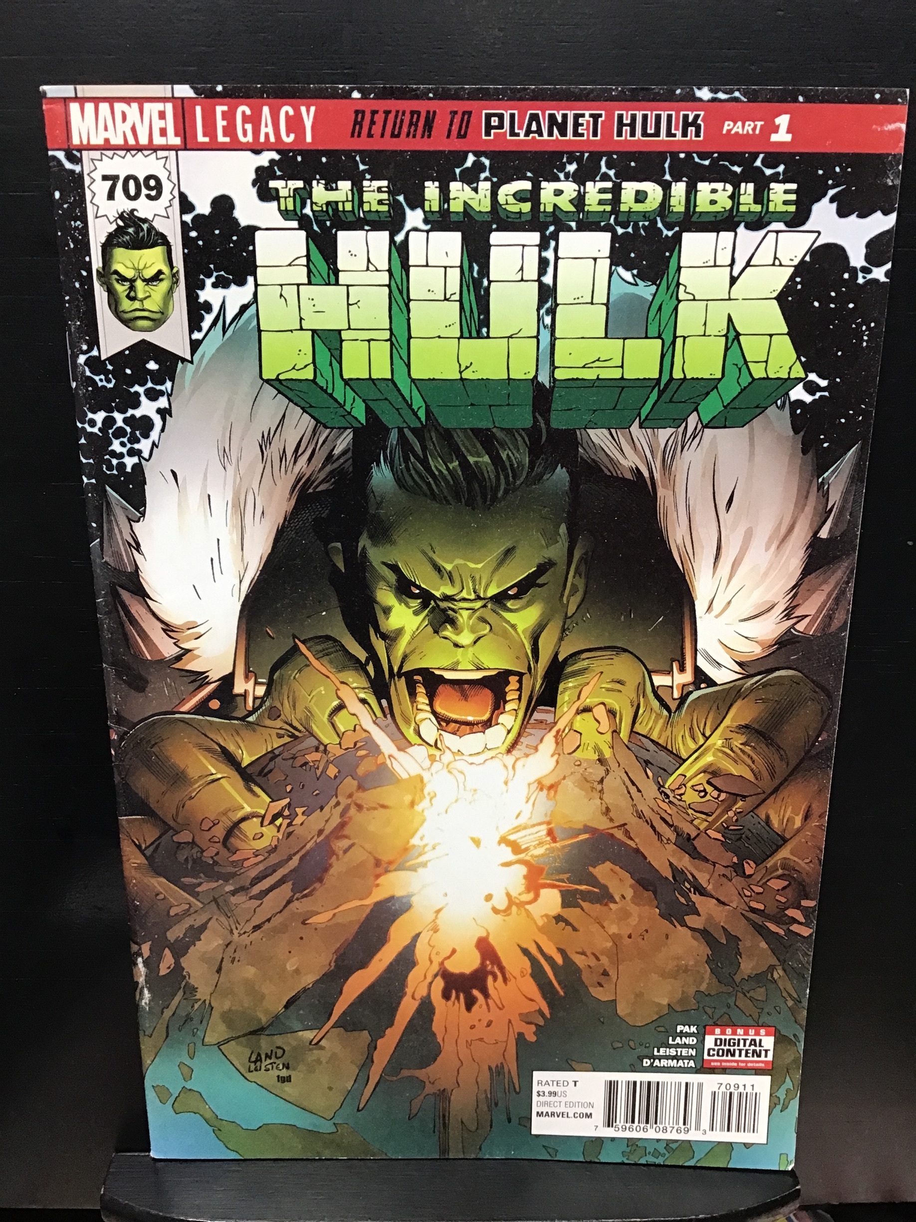 Incredible Hulk #709 (2017)nm | Comic Books - Modern Age, Marvel ...