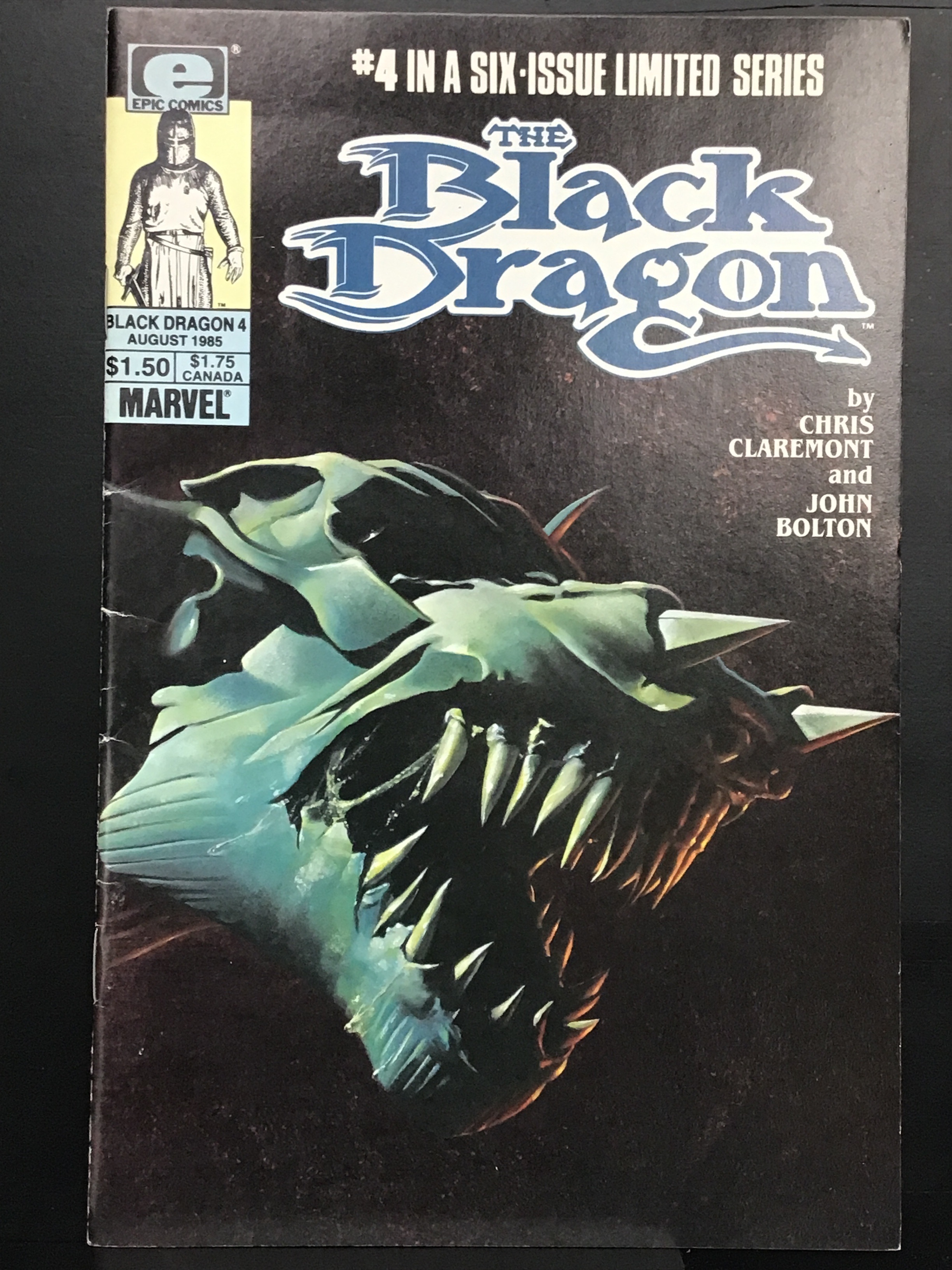 The Black Dragon #4 (1985) | Comic Books - Copper Age, Epic, Horror ...
