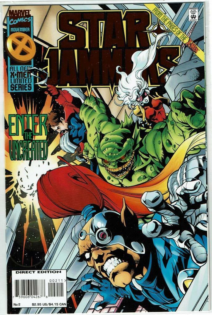 STARJAMMERS (Marvel 1995 Mini Series) 1 2 3 4 - Full Set - All Near ...