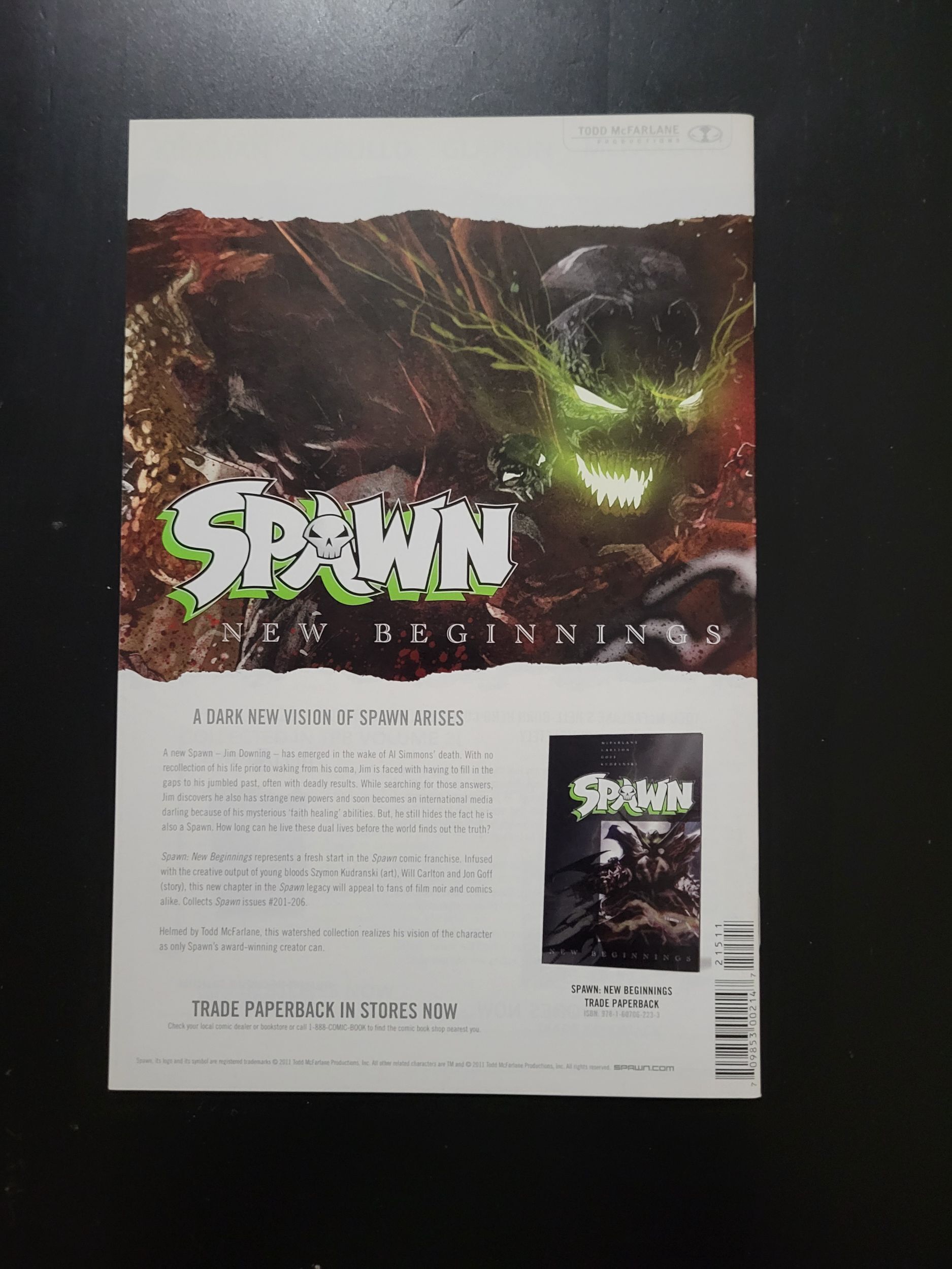 Spawn #215 (2012) McFarlane Kudranski Low Print Count Image Comics | Comic Books - Modern Age ...