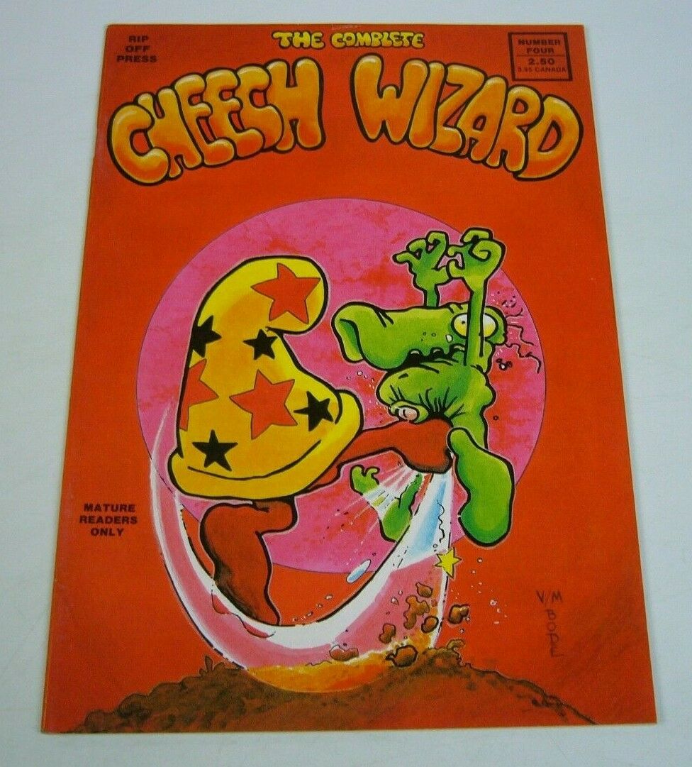 Complete Cheech Wizard #4 VG rip off press - vaughn bode underground ...
