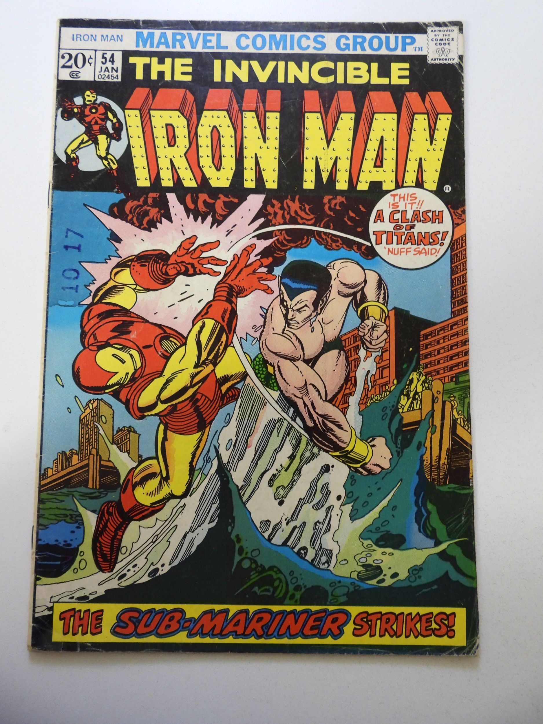 Iron Man #54 (1973) VG+ Condition | Comic Books - Bronze Age, Marvel ...
