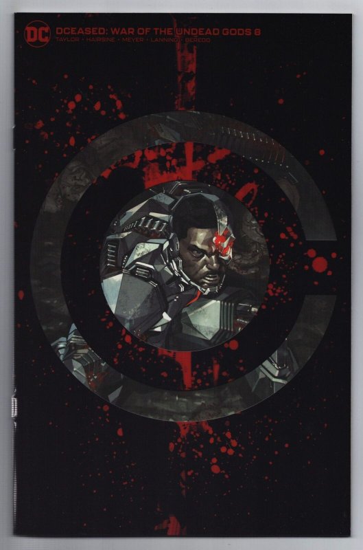 DCeased War Of The Undead Gods #8 Cvr C Ngu Acetate | Cyborg | Batman ...