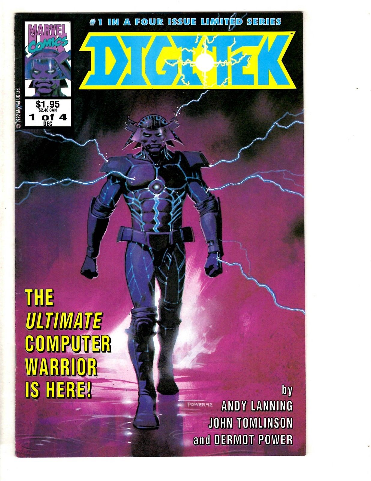 Lot Of 8 Marvel Comic Books Digitek 1 2 3 4 + Defenders 3 4 5 + Diecut ...