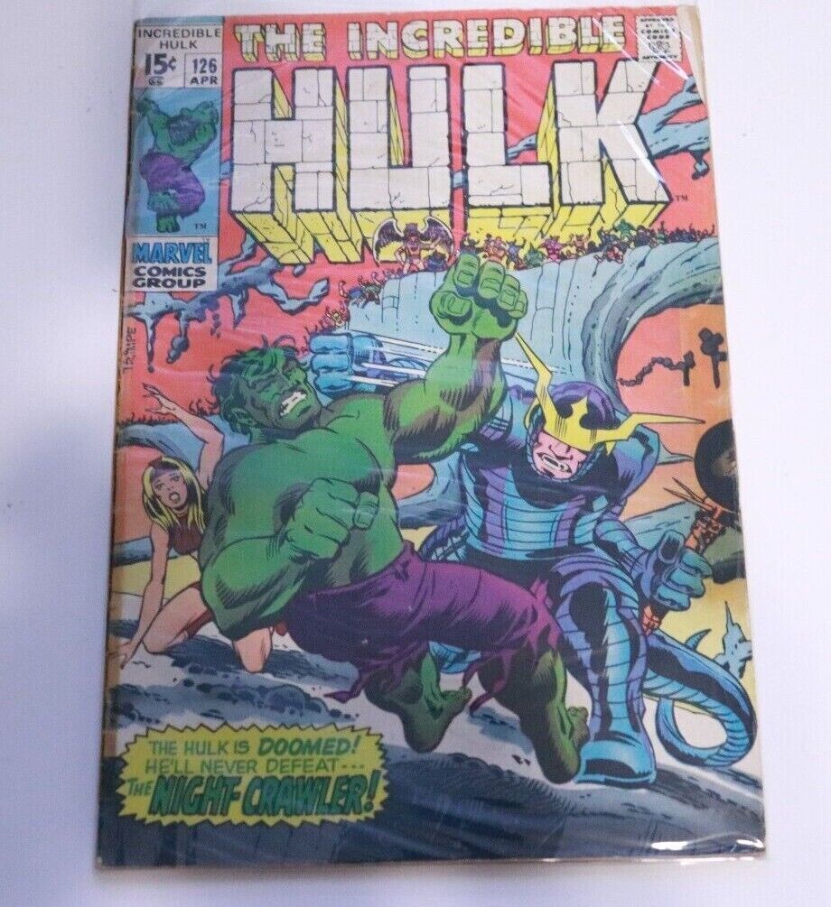 Incredible Hulk #126 1st Full Barbara Norris Valkyrie Dr Strange ...