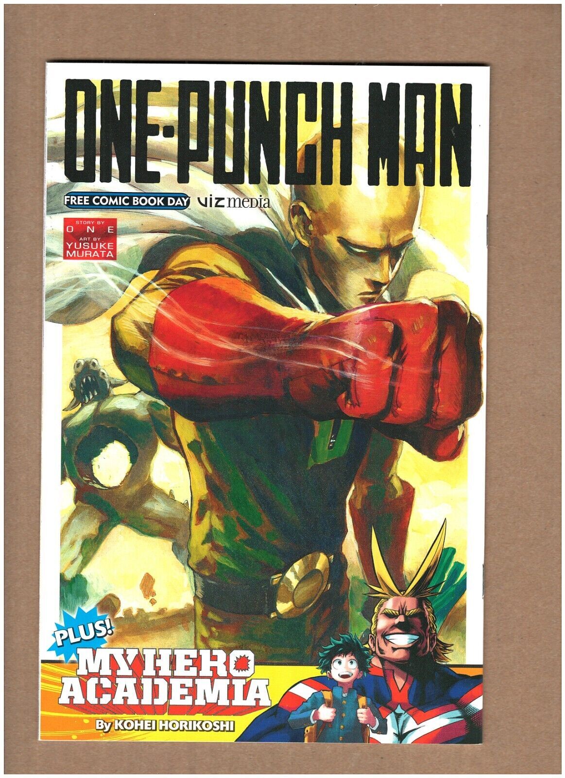 One-Punch Man Free Comic Book Day FCBD 2016 Viz Media Anime NM- 9.2 ...
