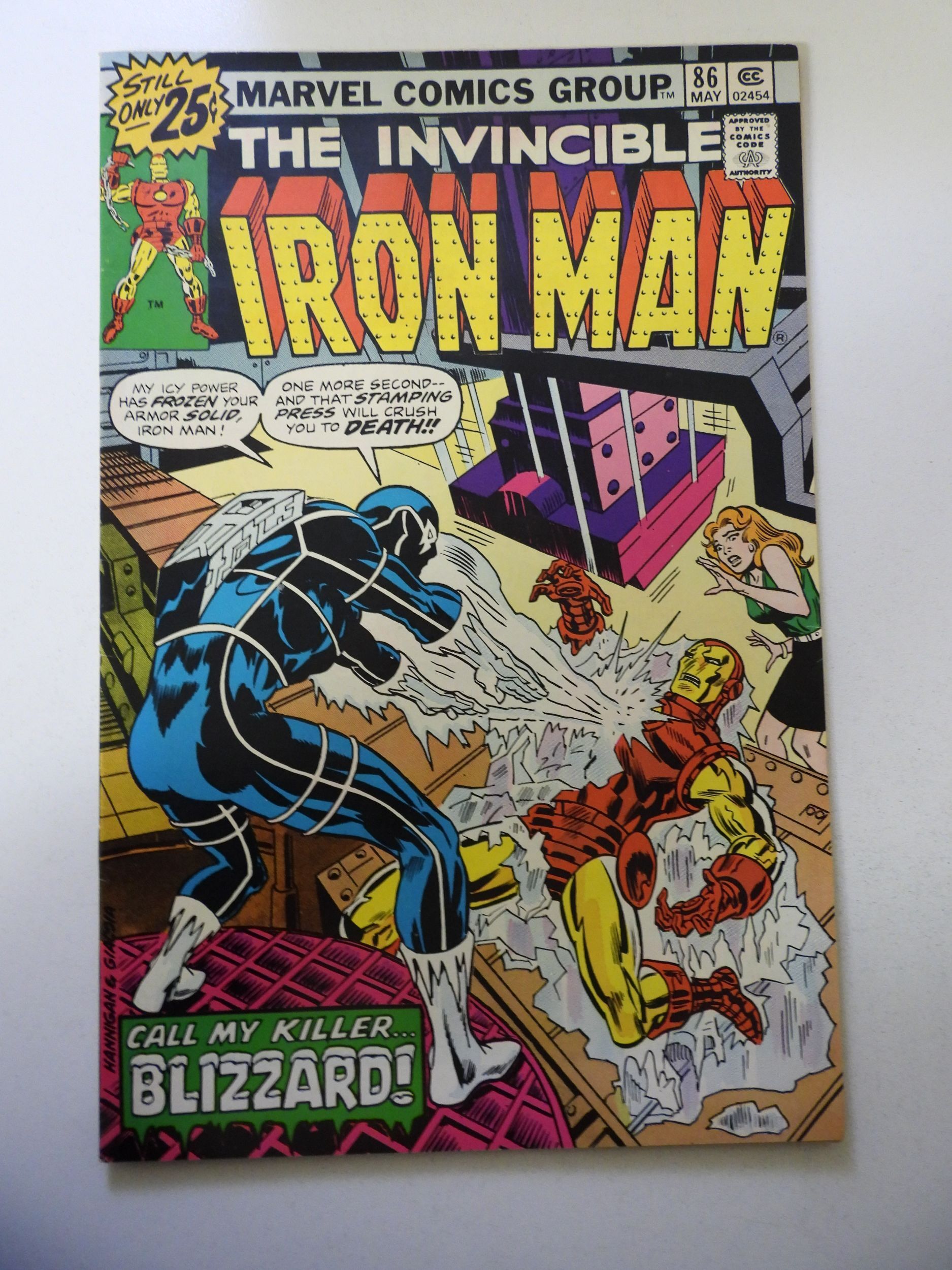 Iron Man #86 (1976) FN+ Condition MVS Intact | Comic Books - Bronze Age ...