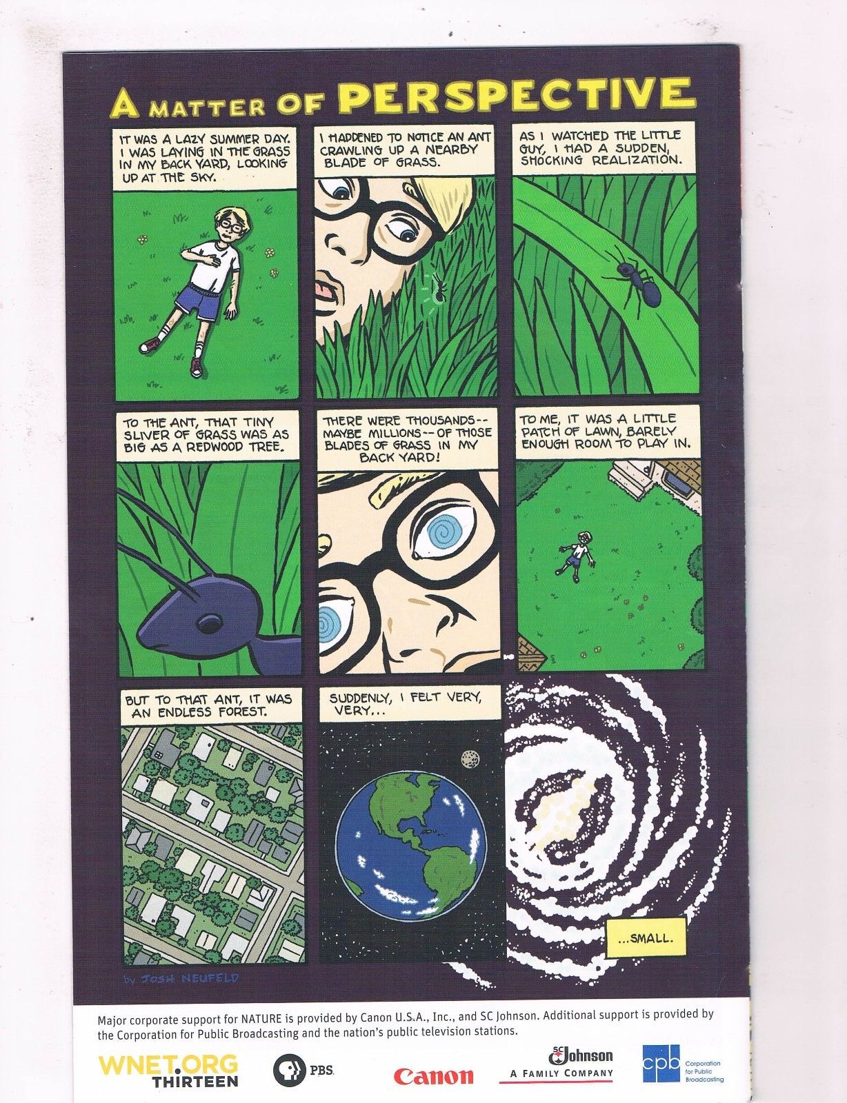 The Unexpected World Of Nature # 1 VF/NM Thirteen/PBS Publishing Nature ...