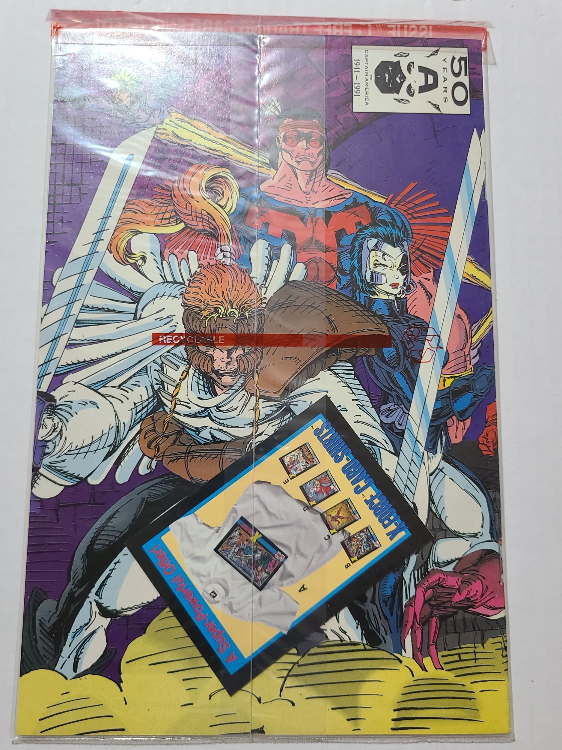 X-Force #1 3rd App of Warpath 1st App G.W Bridge, Deadpools Character ...