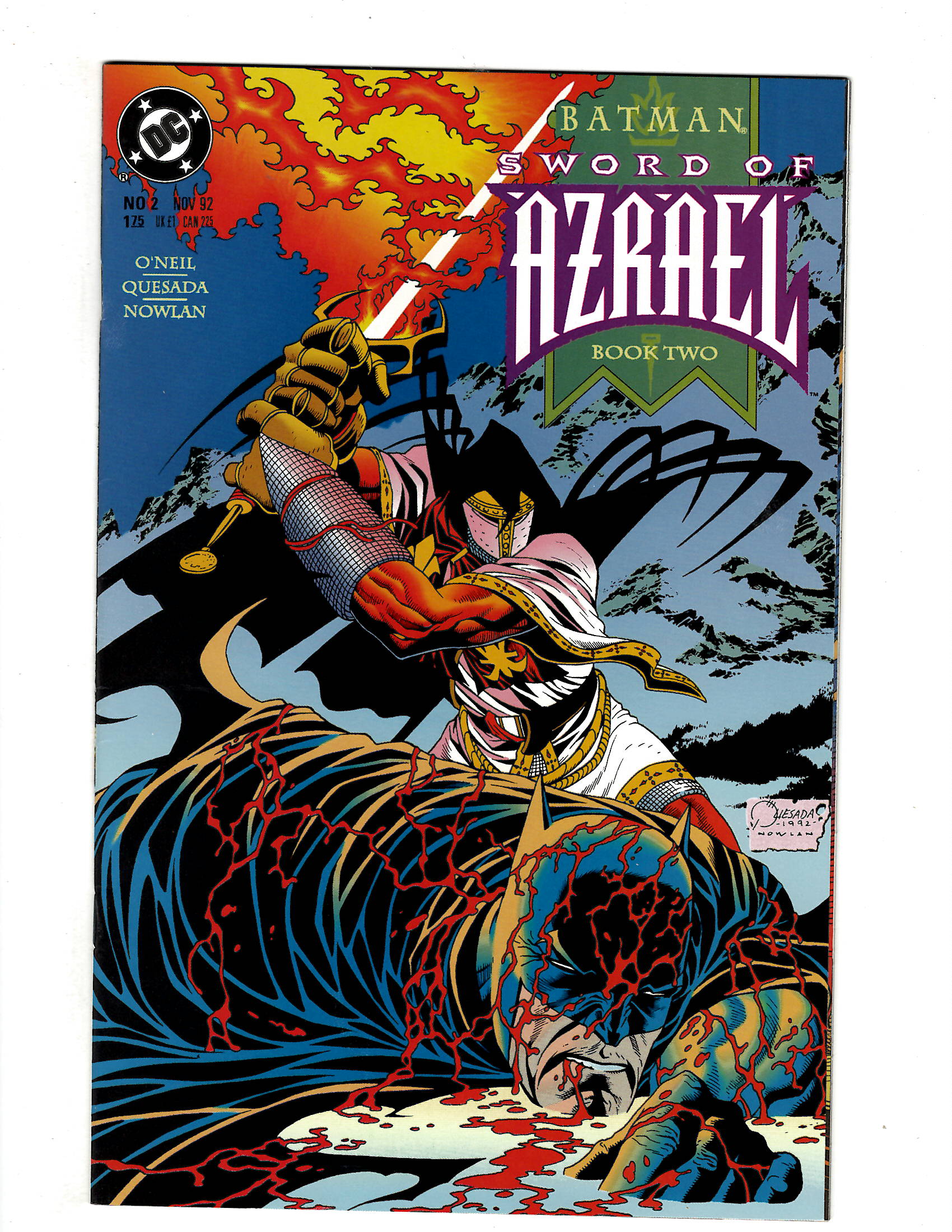 Batman: Sword of Azrael #2 (1992) SR11 | Comic Books - Modern Age, DC ...