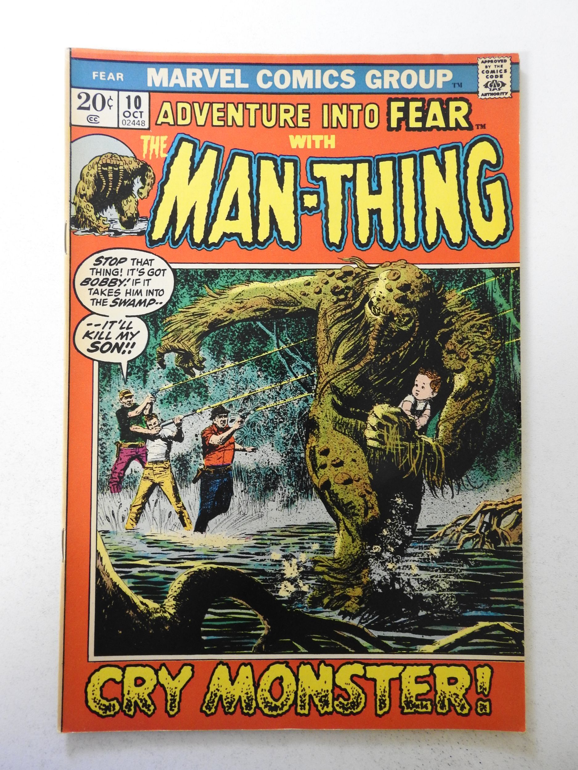 Adventure Into Fear #10 (1972) VF- Condition! | Comic Books - Bronze ...