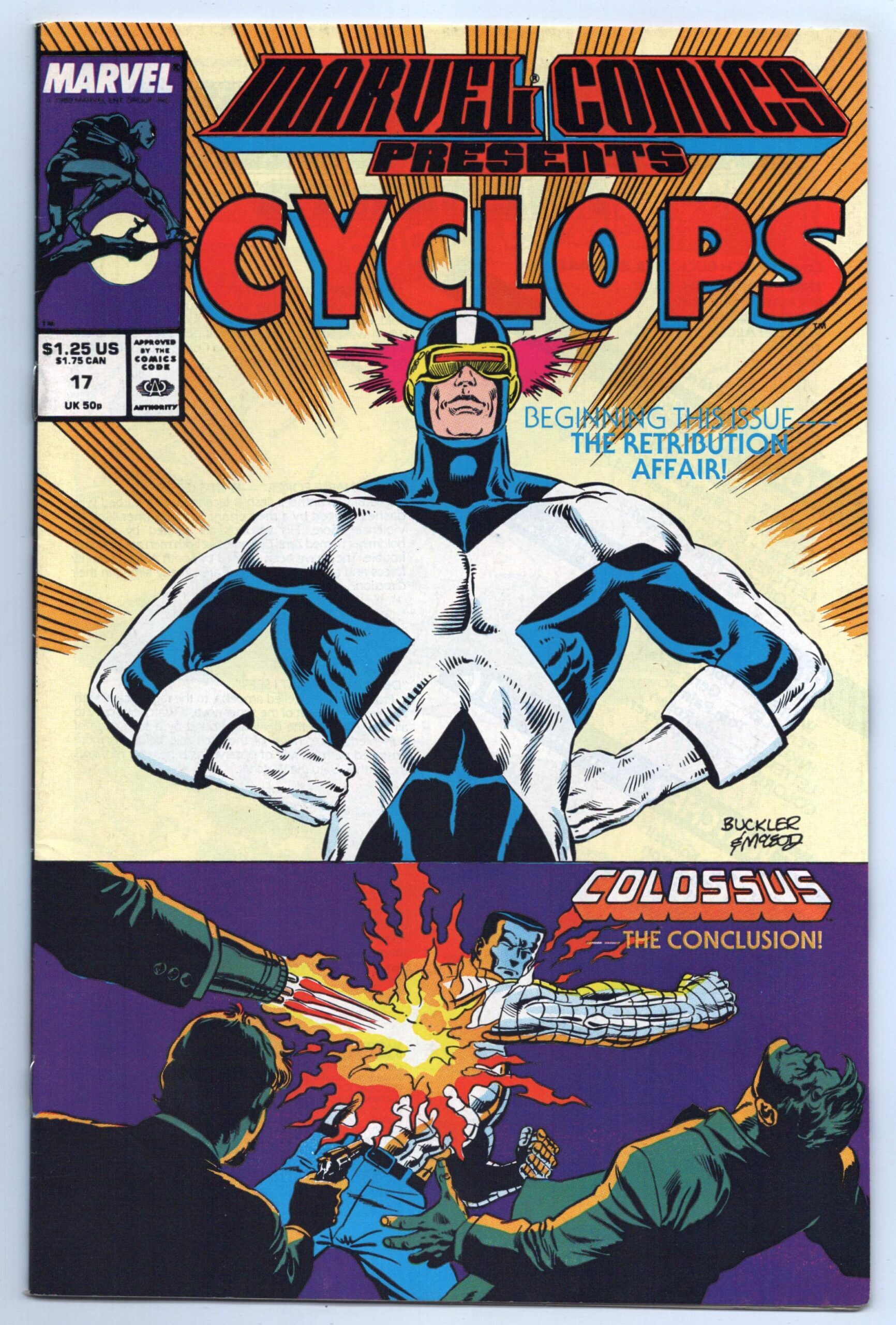 Marvel Comics Presents Cyclops #17 (Marvel, 1989) FN | Comic Books ...