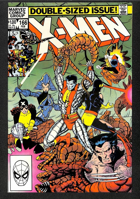 The Uncanny X-Men #166 (1983) | Comic Books - Bronze Age, Marvel ...