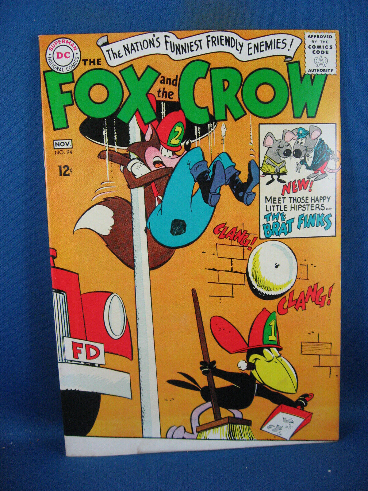 The FOX and the Crow 94 NM- First Brat Finks 1965 | Comic Books ...