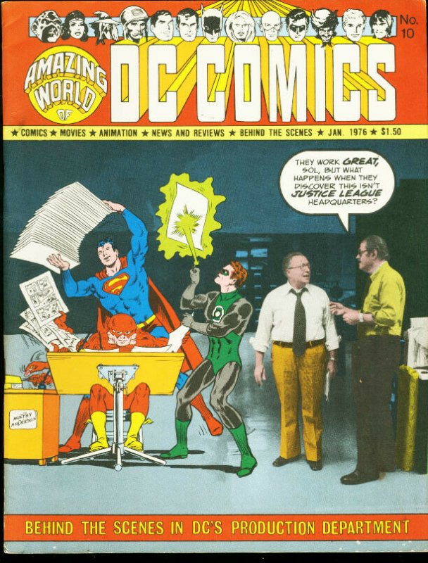 Amazing World of D.C. Comics #10-1976-Showcase Comics FN | Comic ...