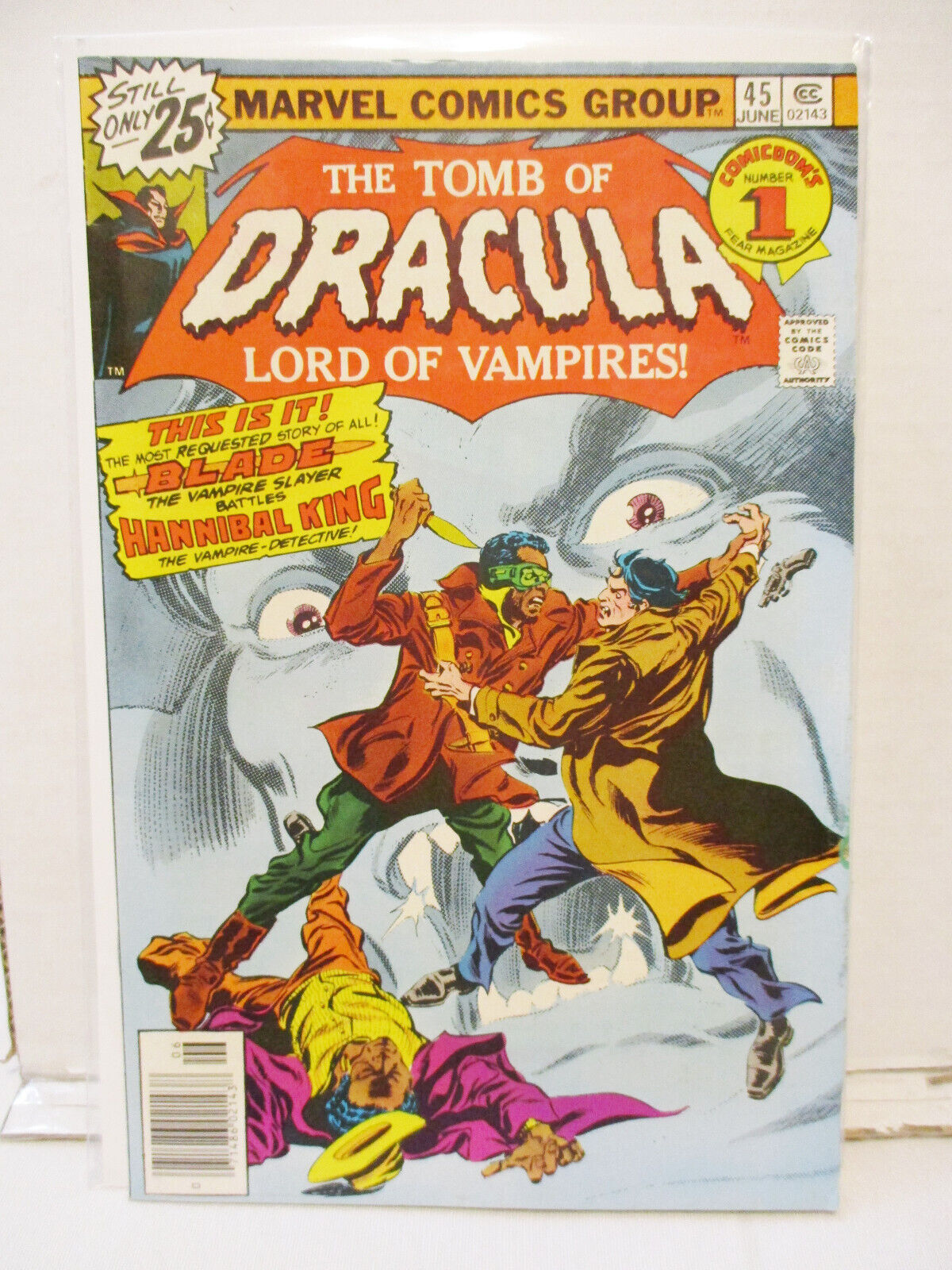 Tomb of Dracula #45 1st Deacon Frost / MVS intact - Marvel Comics 1976 ...
