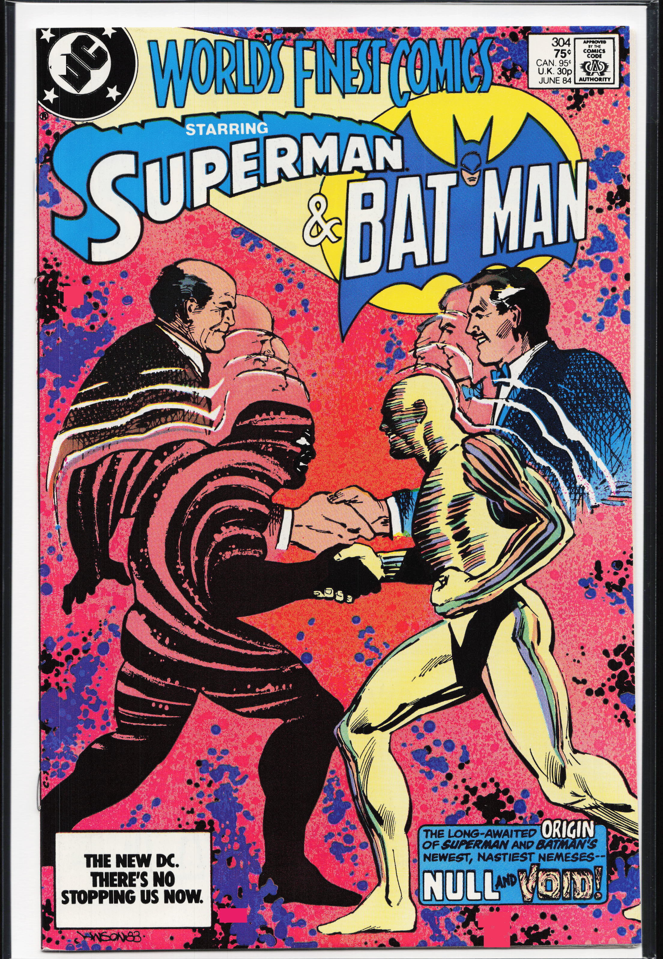 World's Finest Comics #304 (1984) Superman and Batman | Comic Books ...