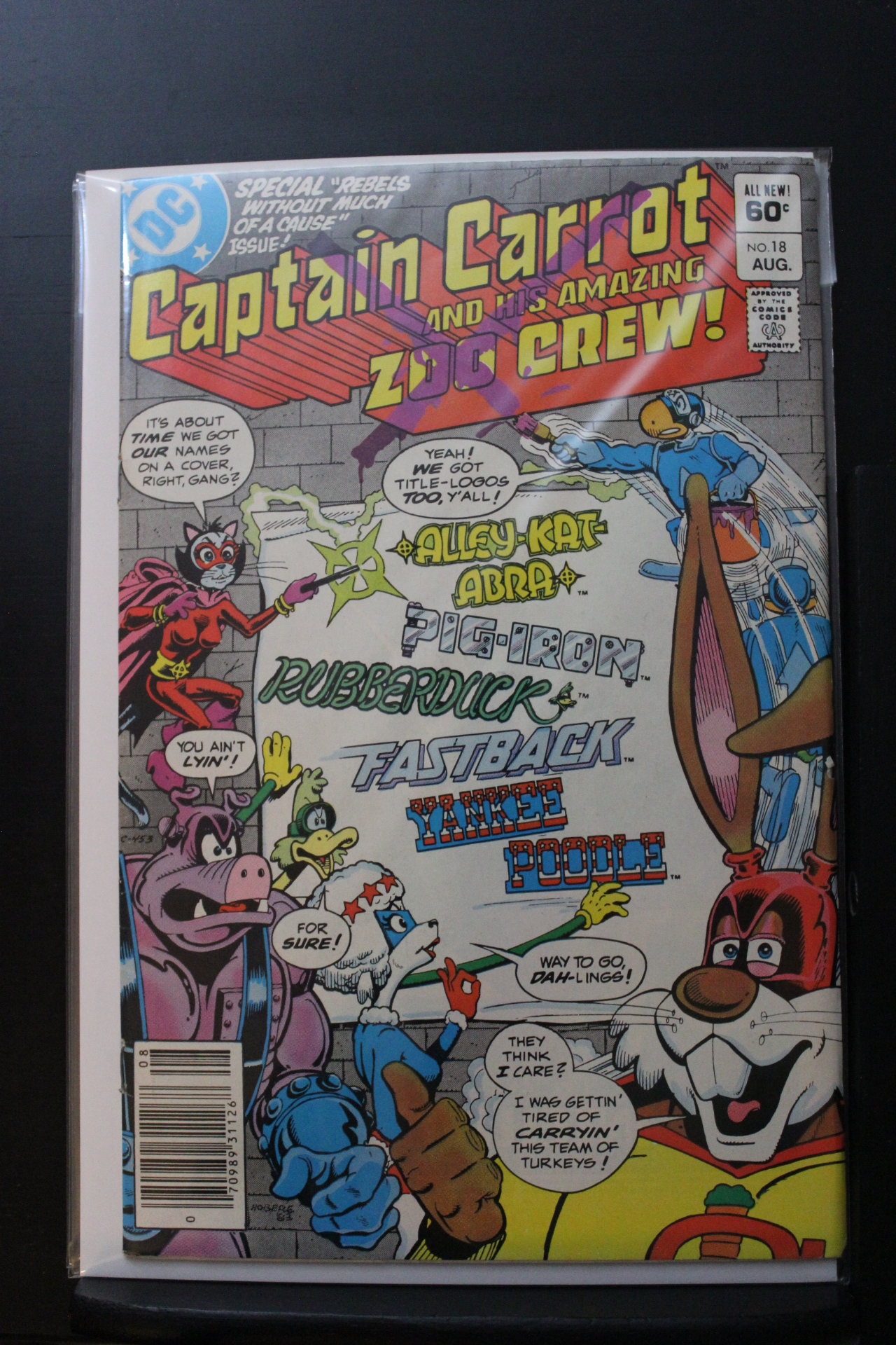 Captain Carrot and His Amazing Zoo Crew #18 (1983) | Comic Books ...