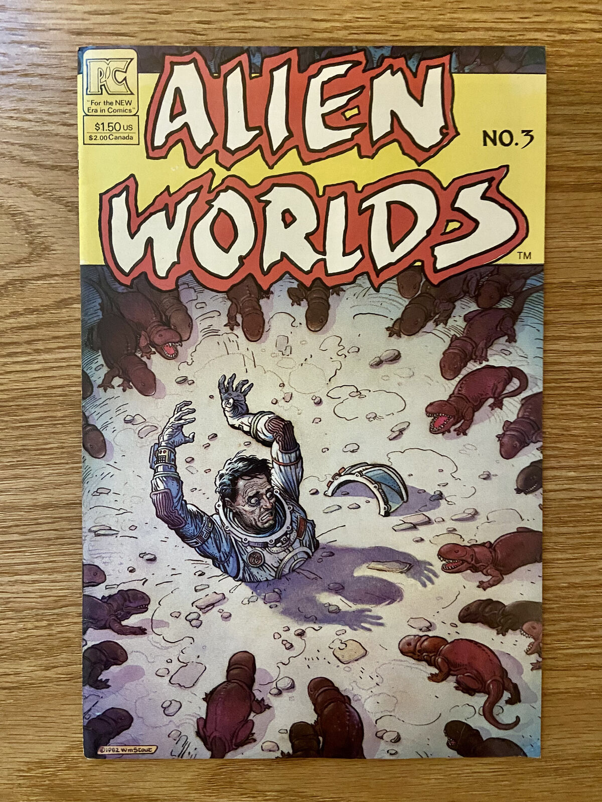 ALIEN WORLDS 3 Pacific Comics 1983 Bruce Jones, Scott Hampton HIGH ...